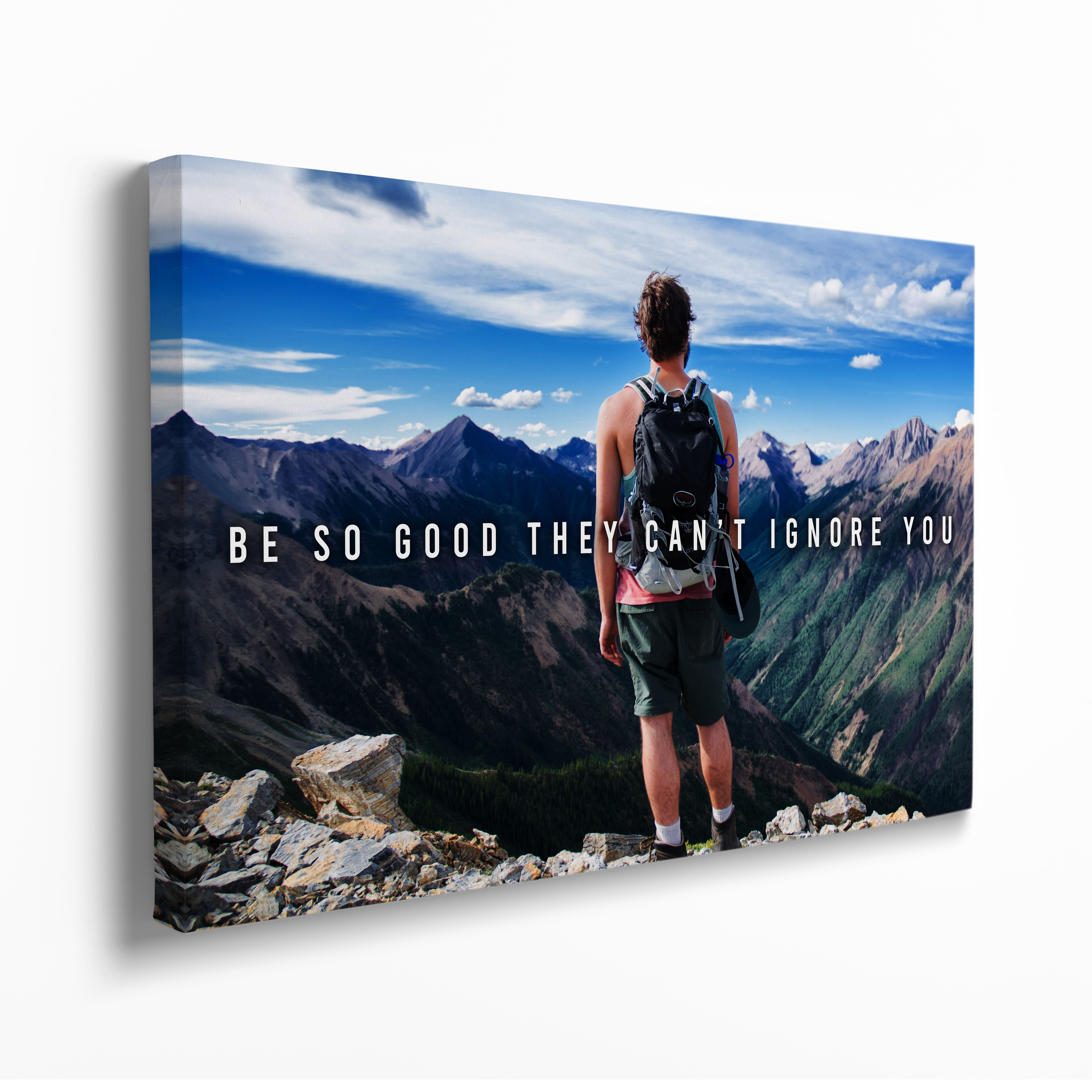 Vivid Pixel Be So Goo Canvas Wall Decor, Wall Art, Office Decor 24x36in ...