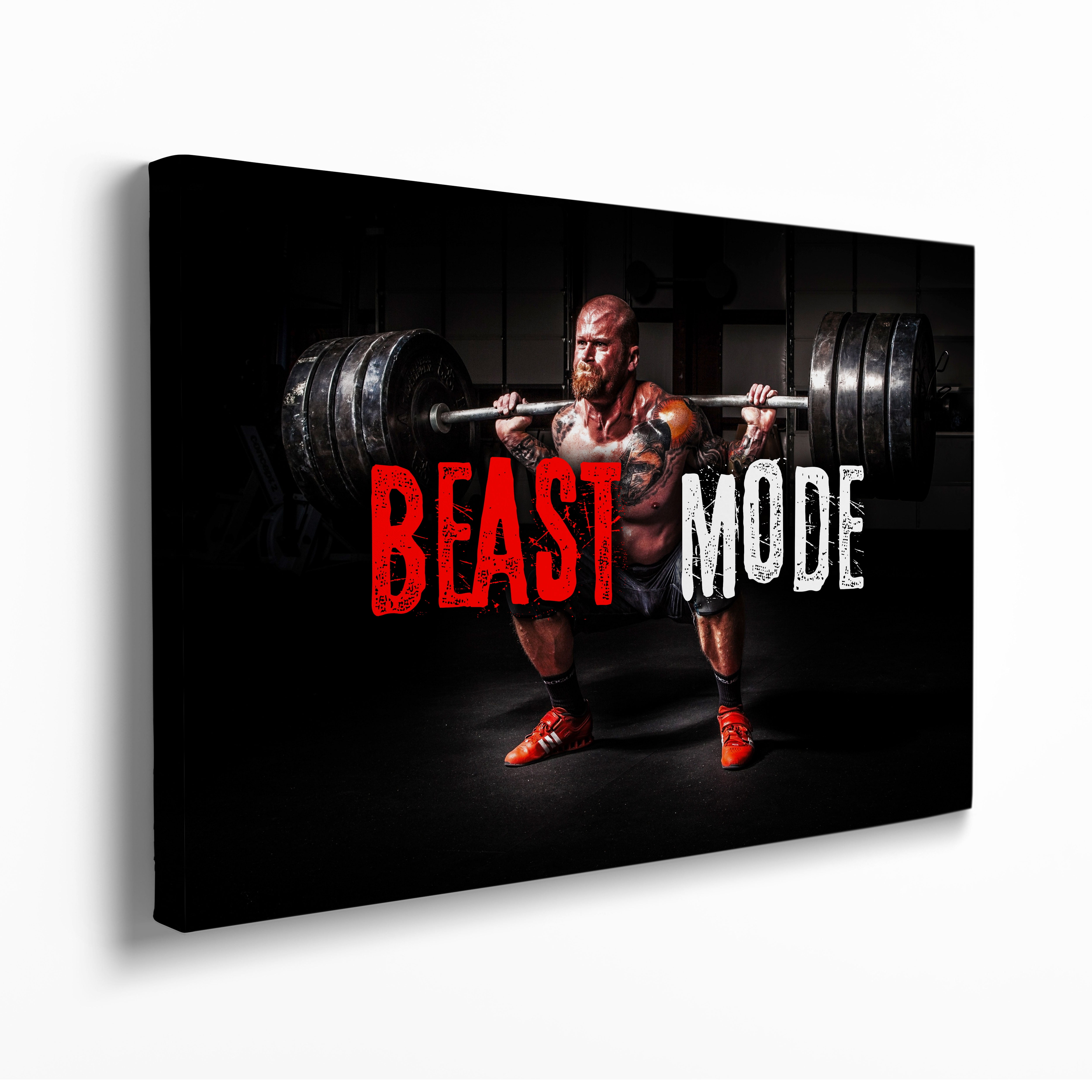 Vivid Pixel Beast Mod Canvas Wall Decor, Wall Art, Office Decor 24x36in ...