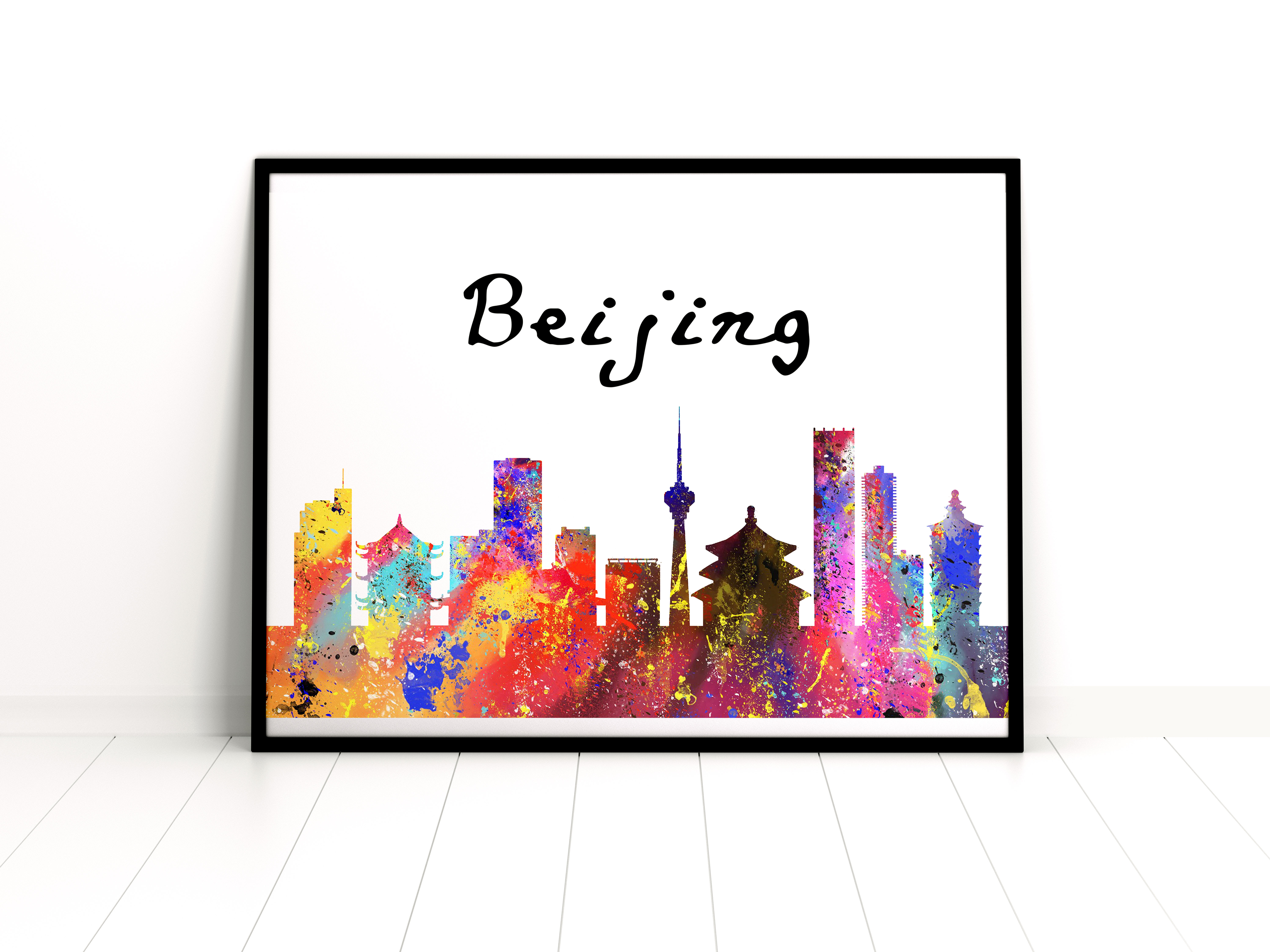 Vivid Pixel Beijing – Art Prints, Wall Decor, and Wall Art 05x07in - Walmart.com