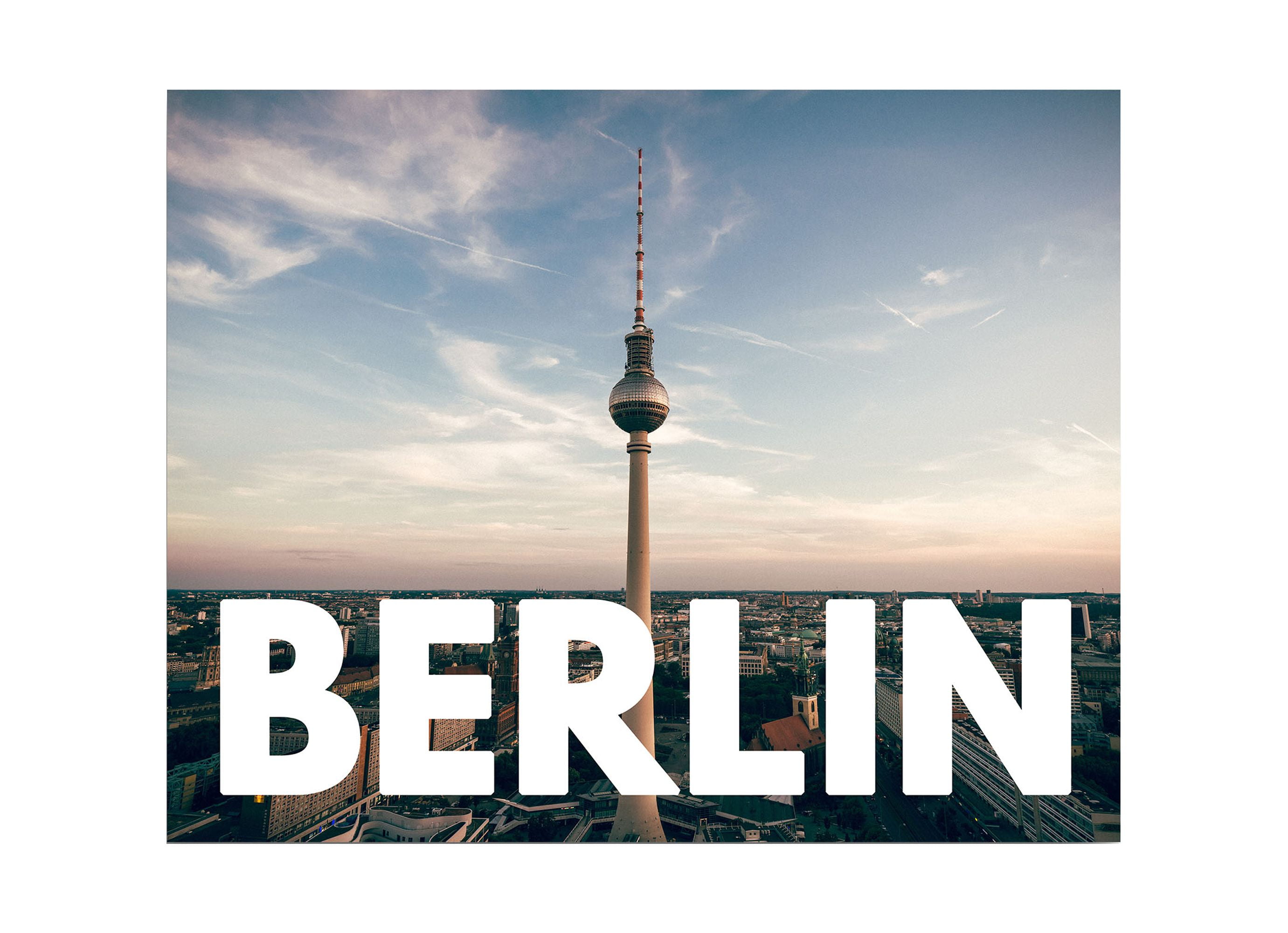 Vivid Pixel Berlin Canvas Wall Decor, Wall Art, Office Decor 24x36in - Walmart.com