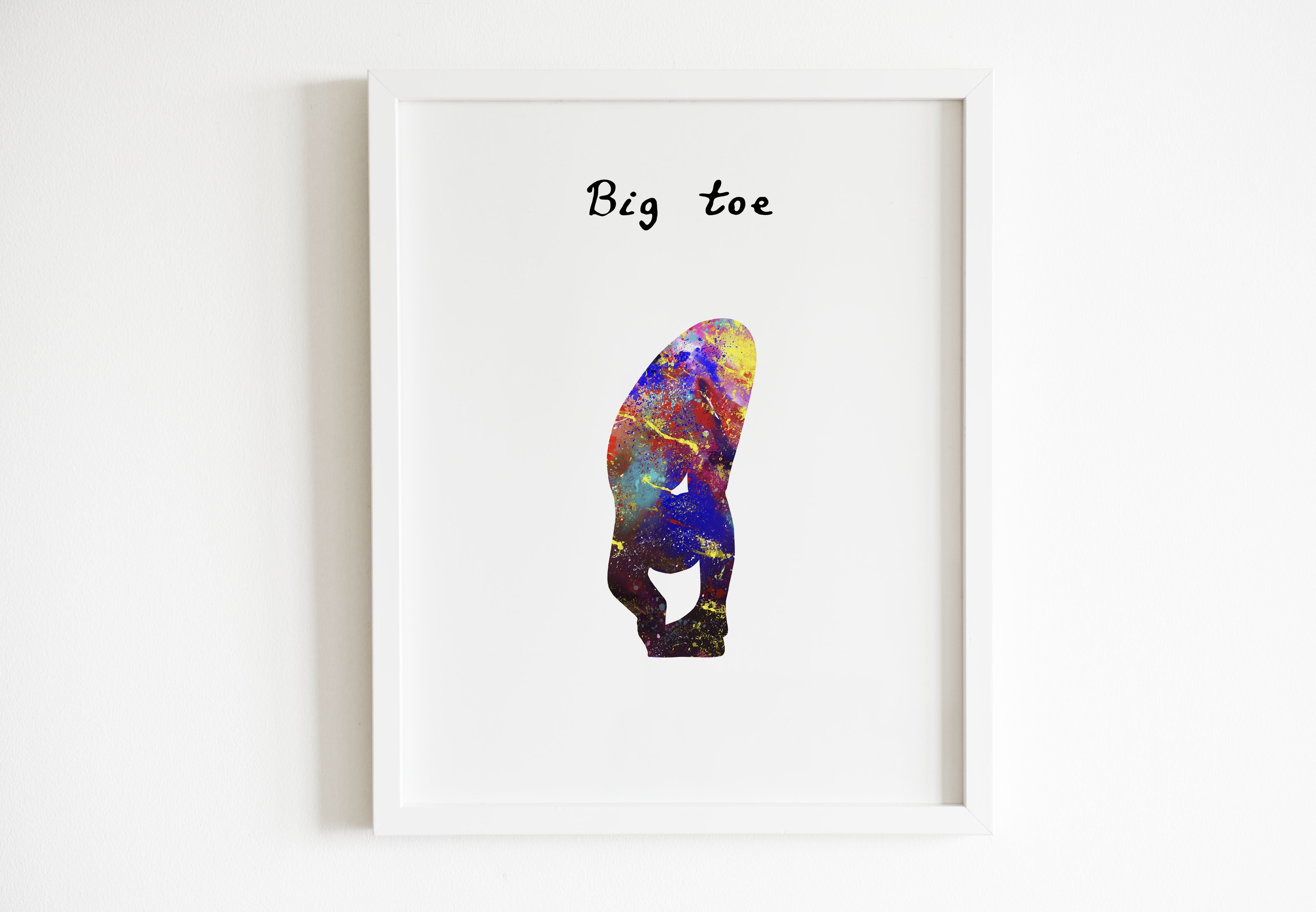 Vivid Pixel Big Toe P D G – Art Prints, Wall Decor, and Wall Art ...