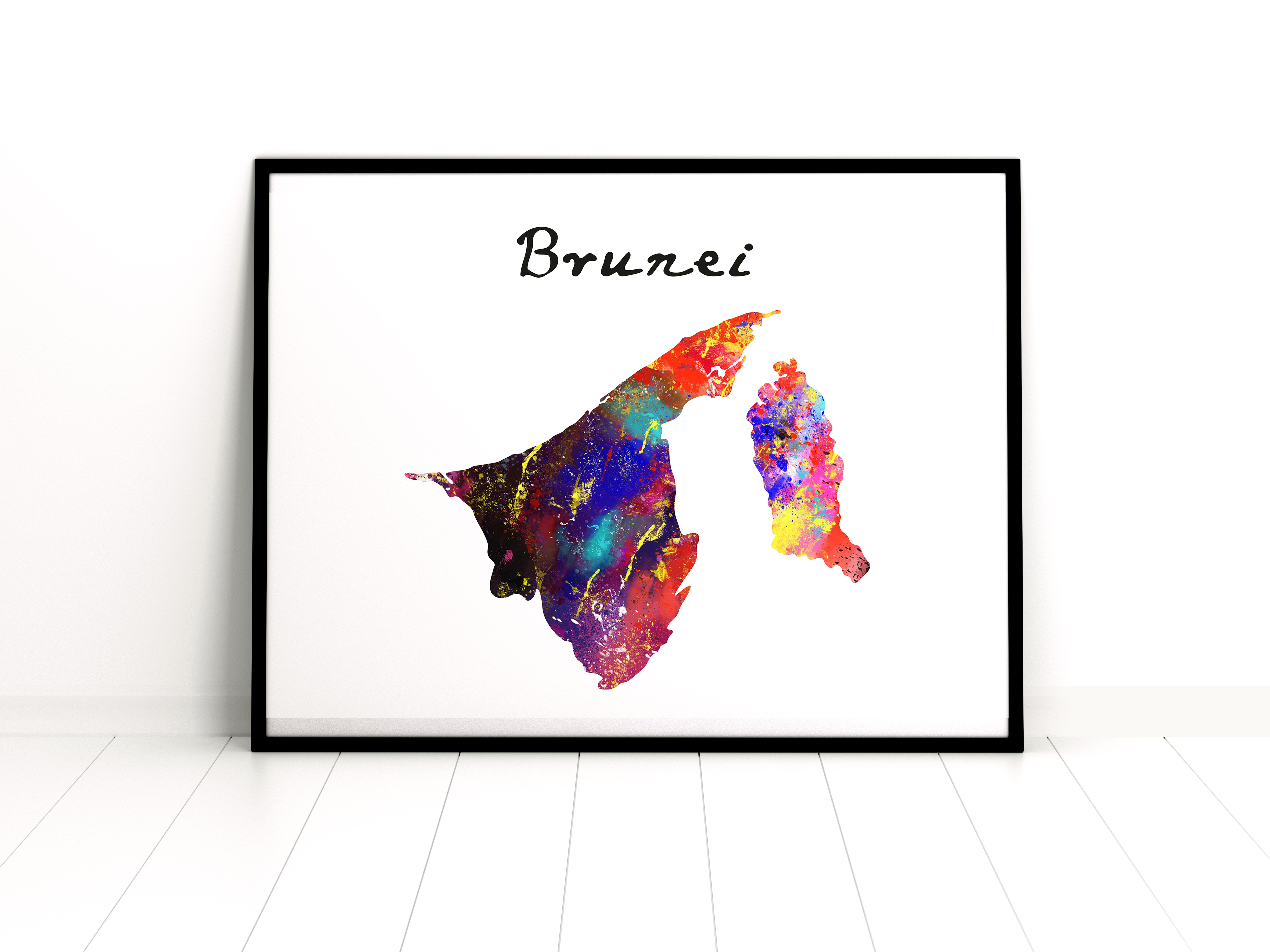 Vivid Pixel Brunei – Art Prints, Wall Decor, and Wall Art 05x07in ...