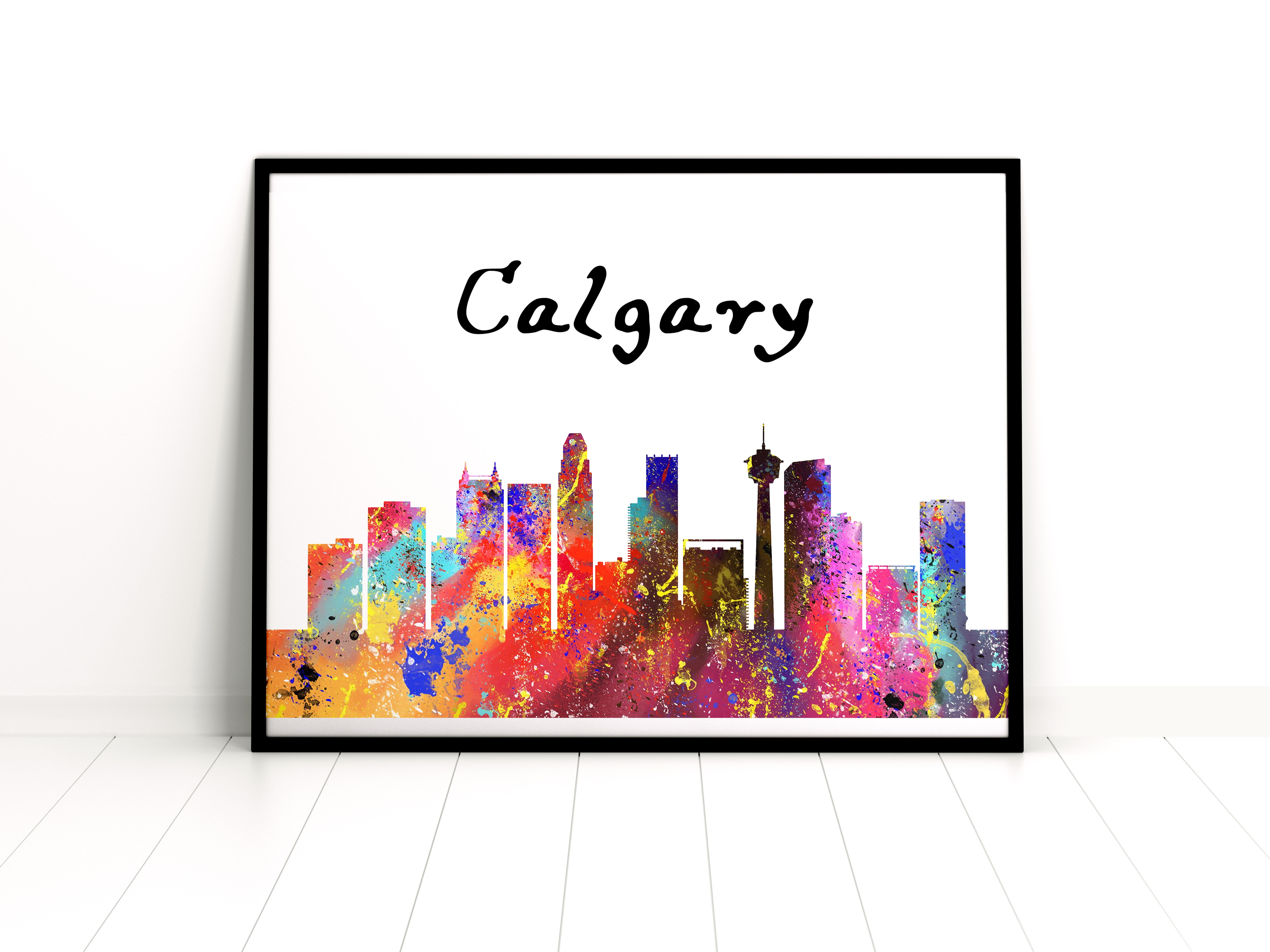 Vivid Pixel Calgary – Art Prints, Wall Decor, and Wall Art 08x10in ...