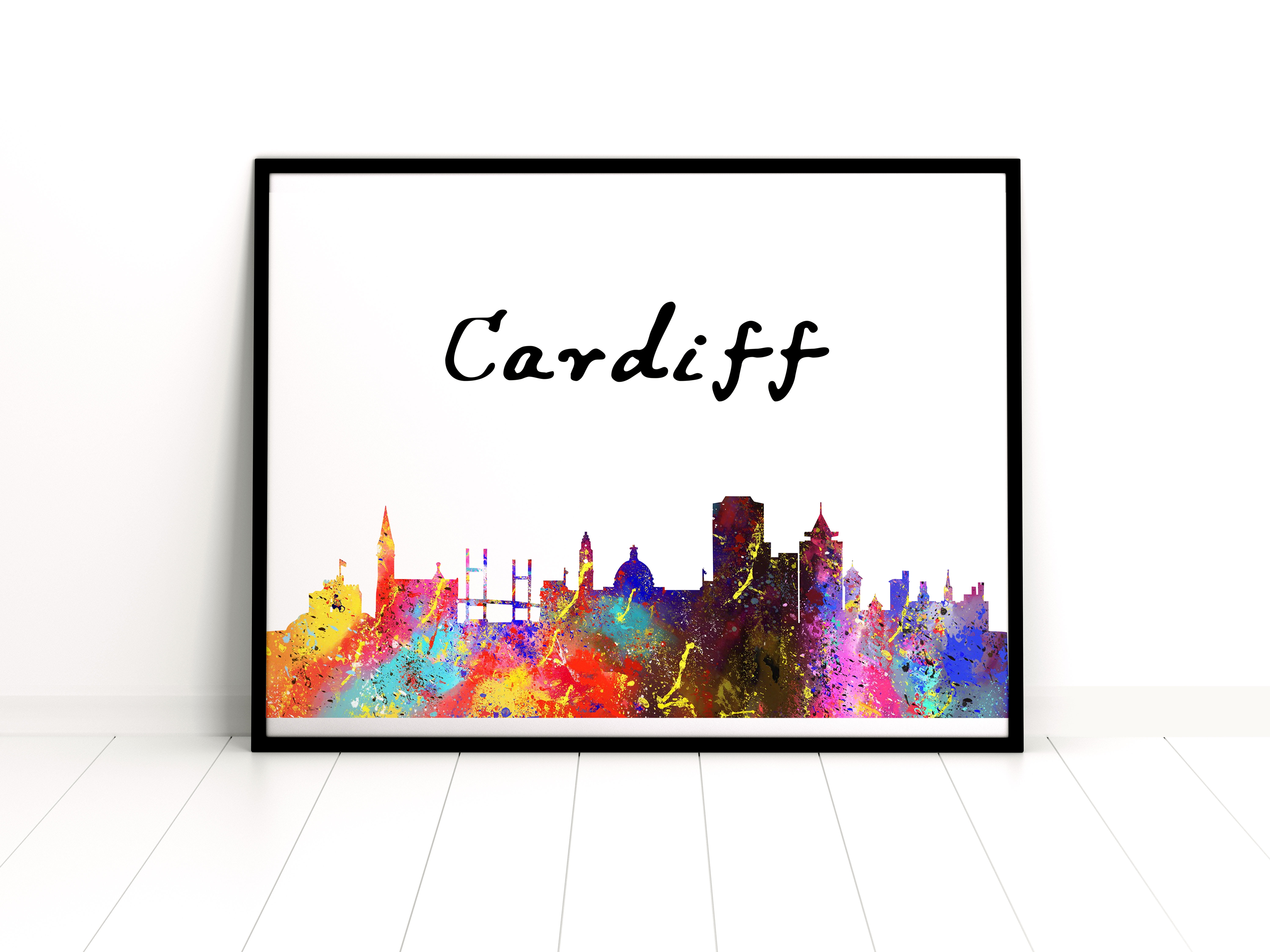 Vivid Pixel Cardiff – Art Prints, Wall Decor, and Wall Art 06x04in ...