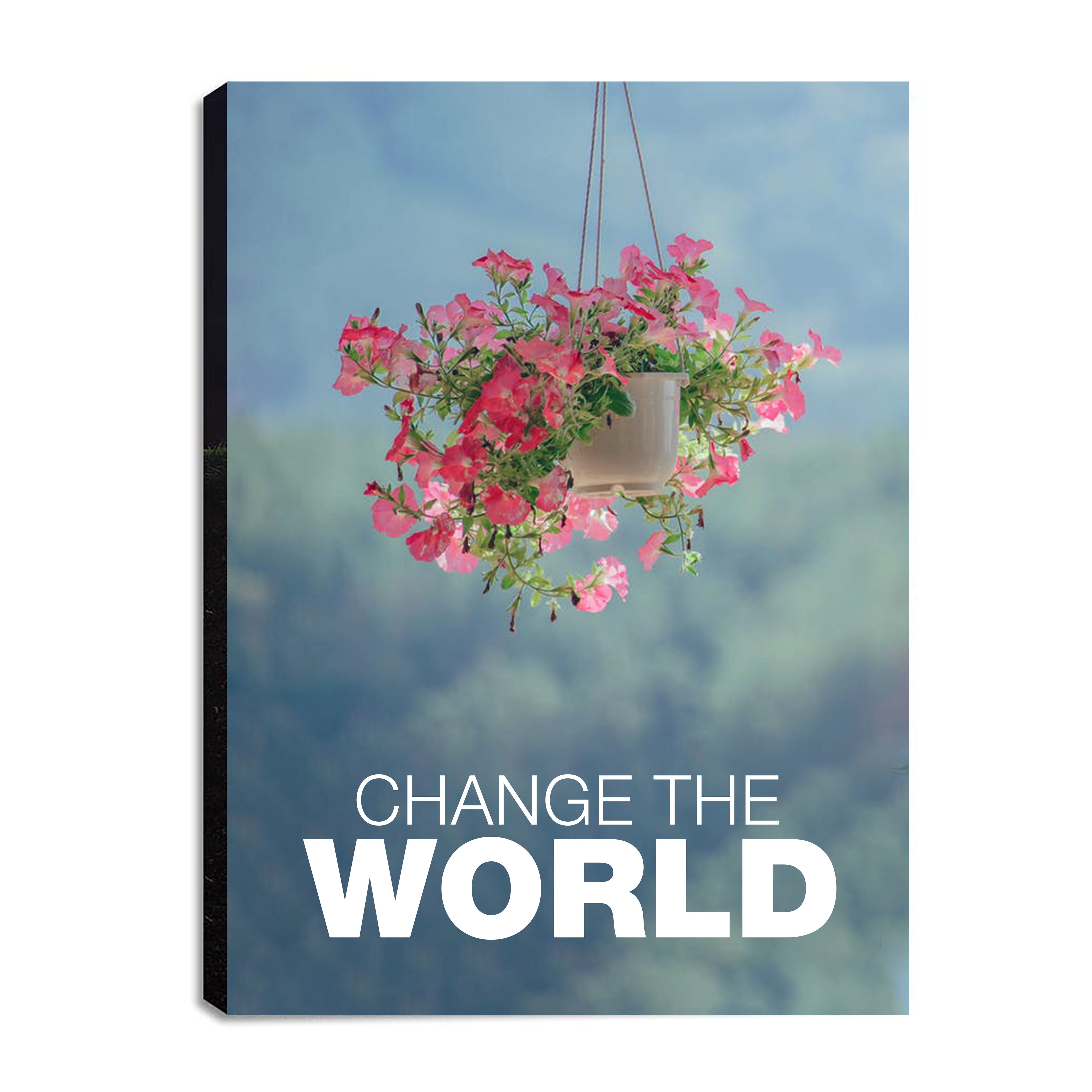 Vivid Pixel Change Th Canvas Wall Decor, Wall Art, Office Decor 12x18in ...