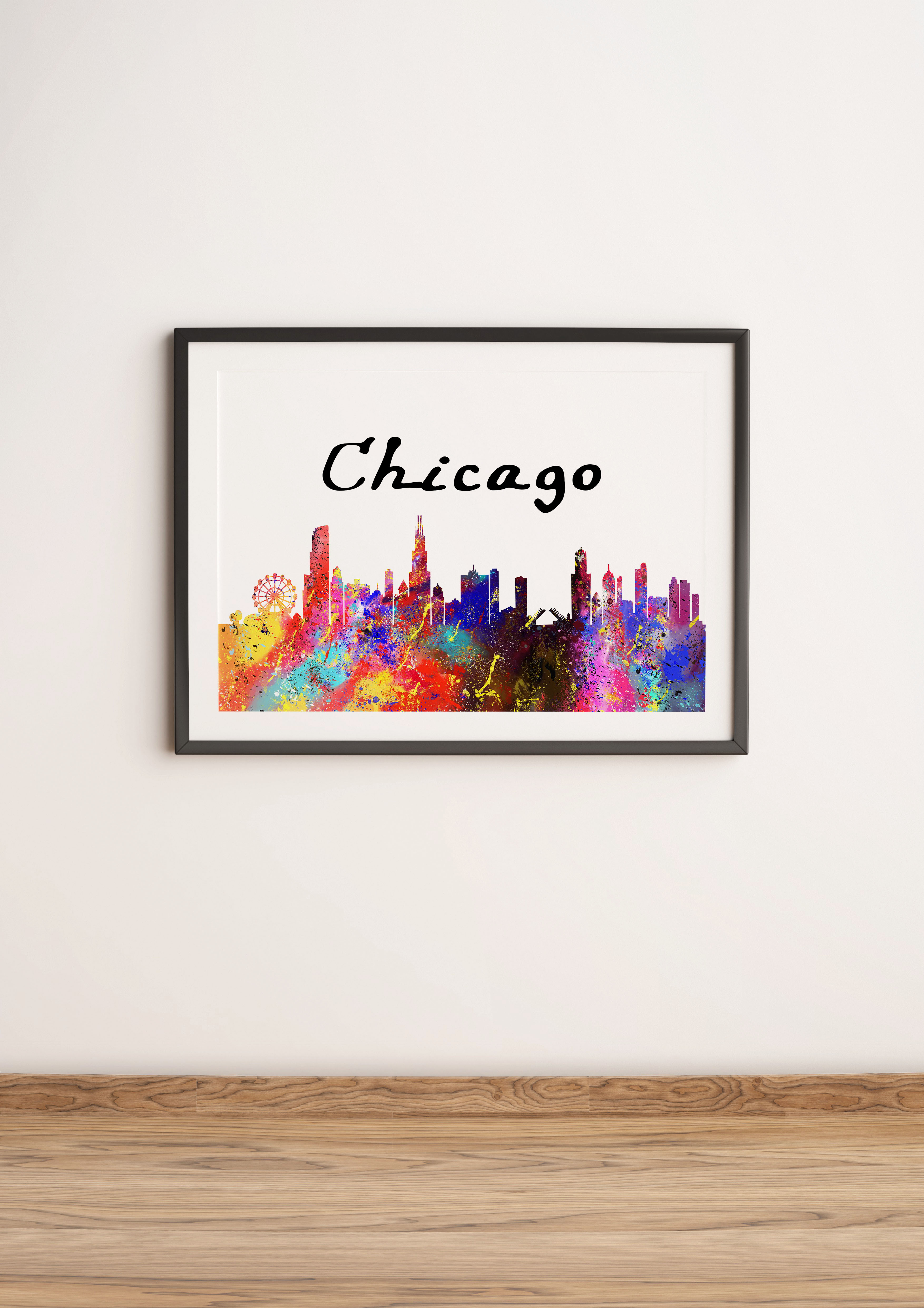 Vivid Pixel Chicago – Art Prints, Wall Decor, and Wall Art 08x10in ...