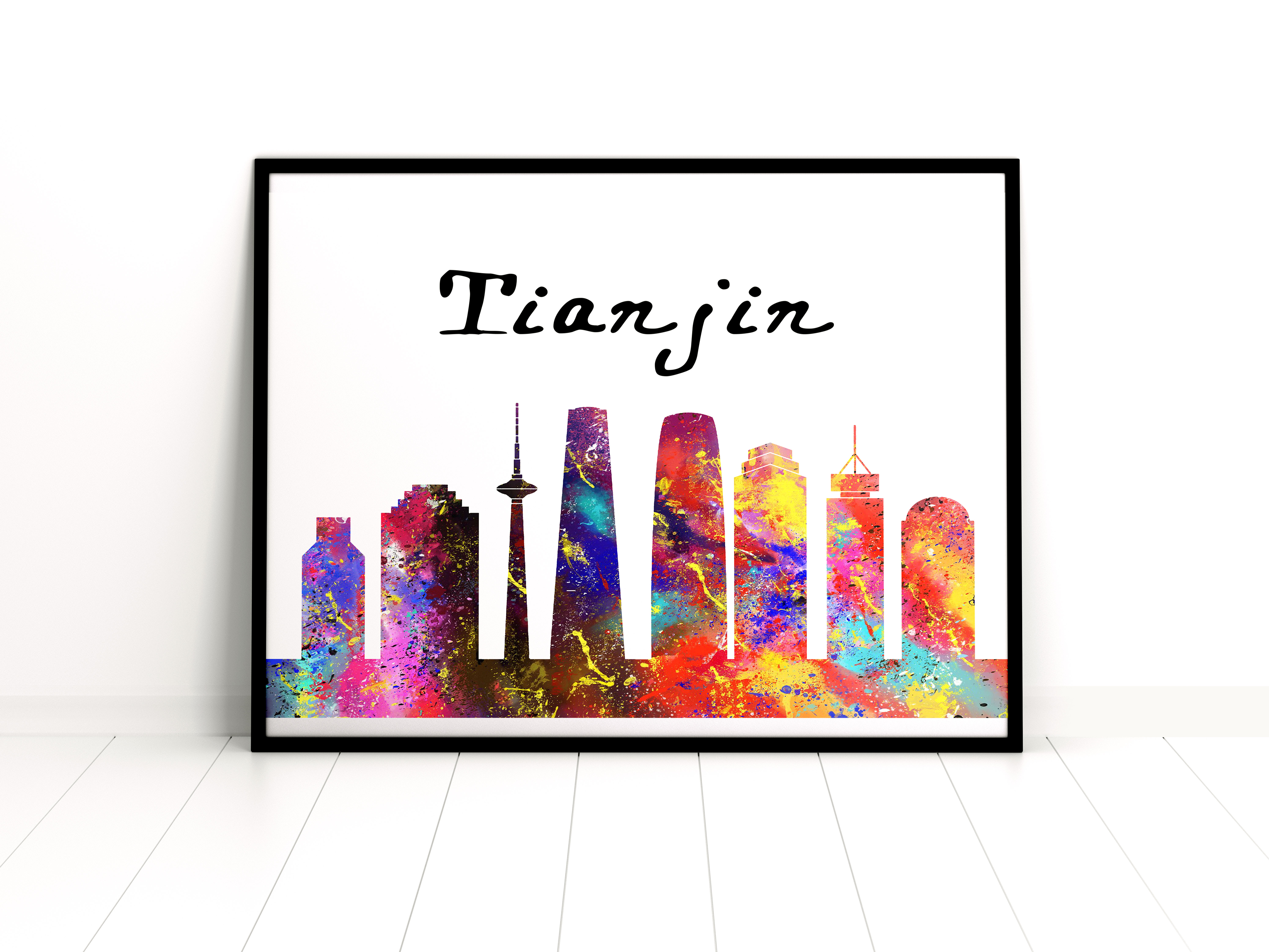Vivid Pixel China Tianjin – Art Prints, Wall Decor, and Wall Art ...
