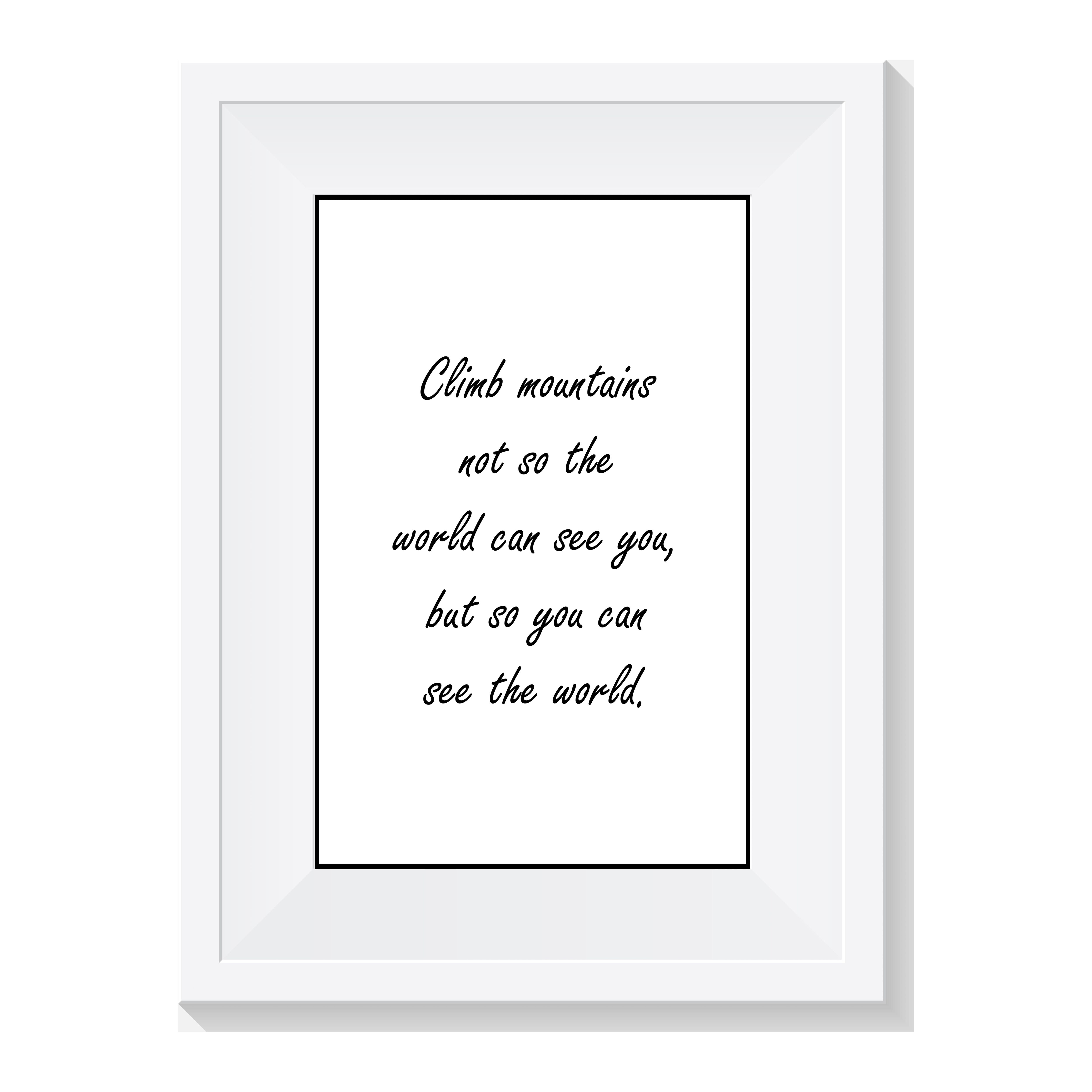 Vivid Pixel Climb Mountai – Art Prints, Wall Decor, and Wall Art ...