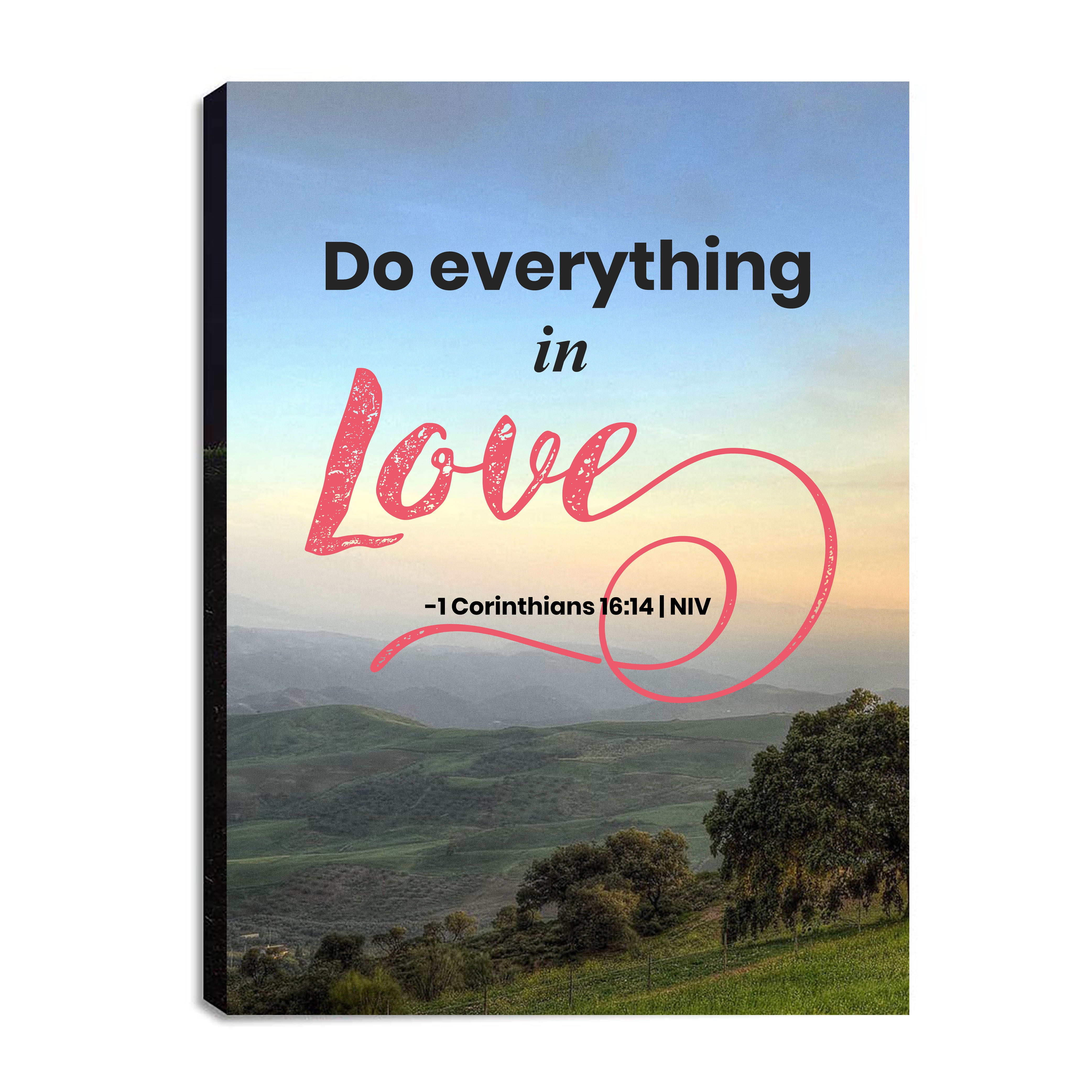 Vivid Pixel Do Everyt Canvas Wall Decor, Wall Art, Office Decor 24x36in ...