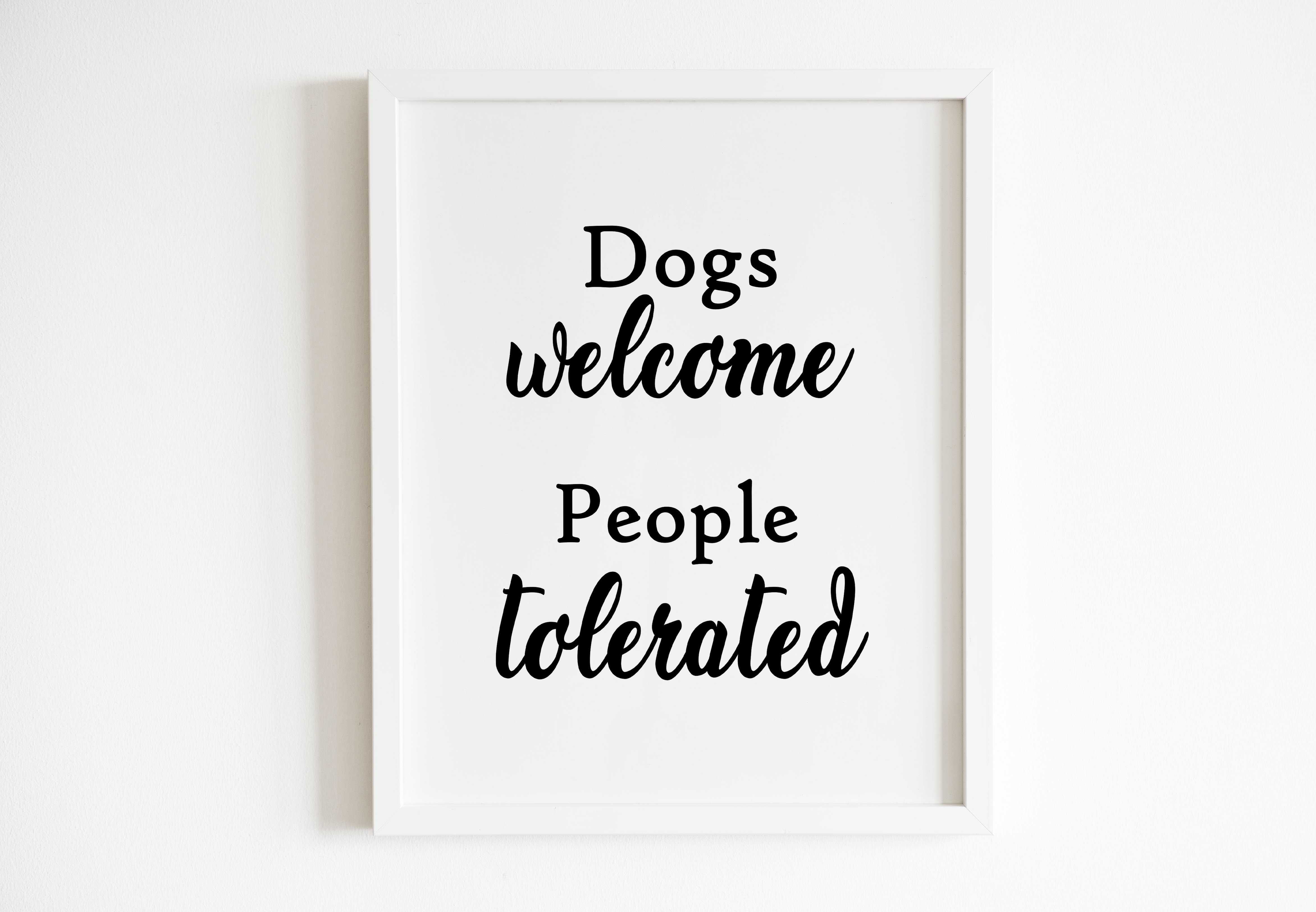 Vivid Pixel Dogs Welcome – Art Prints, Wall Decor, and Wall Art 16x20in ...