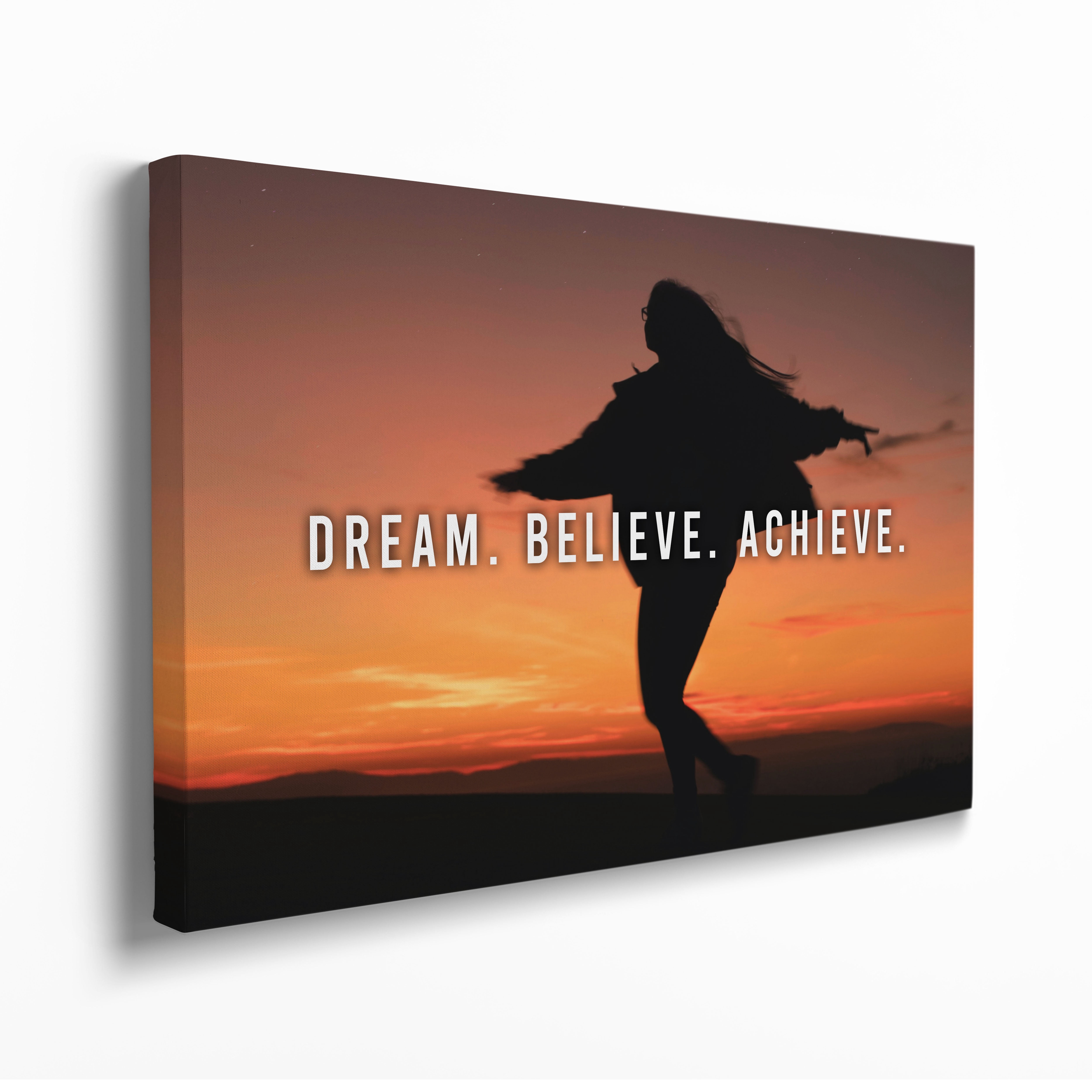 Vivid Pixel Dream Bel Canvas Wall Decor, Wall Art, Office Decor 24x36in ...