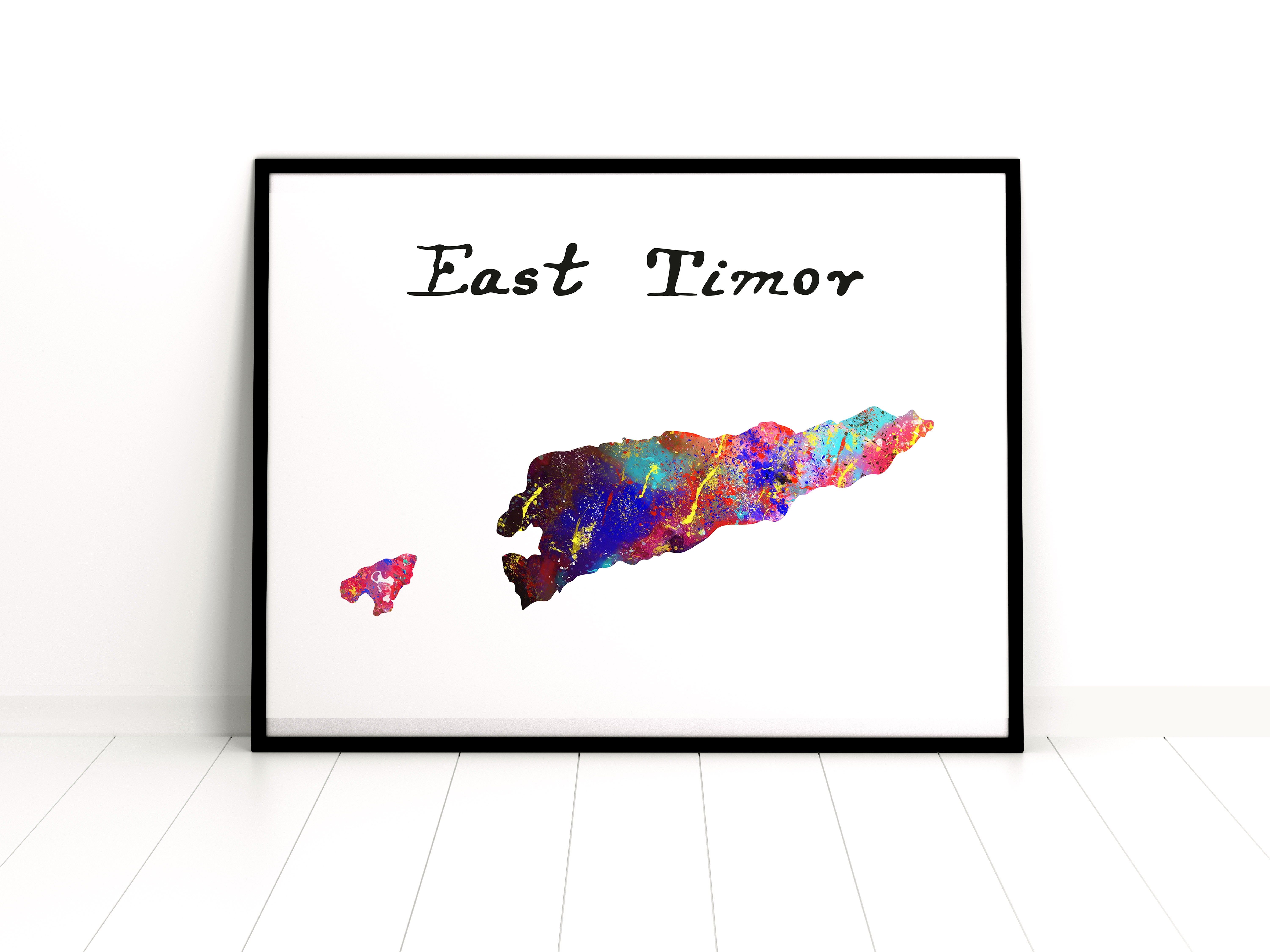Vivid Pixel East Timor – Art Prints, Wall Decor, and Wall Art 06x04in ...