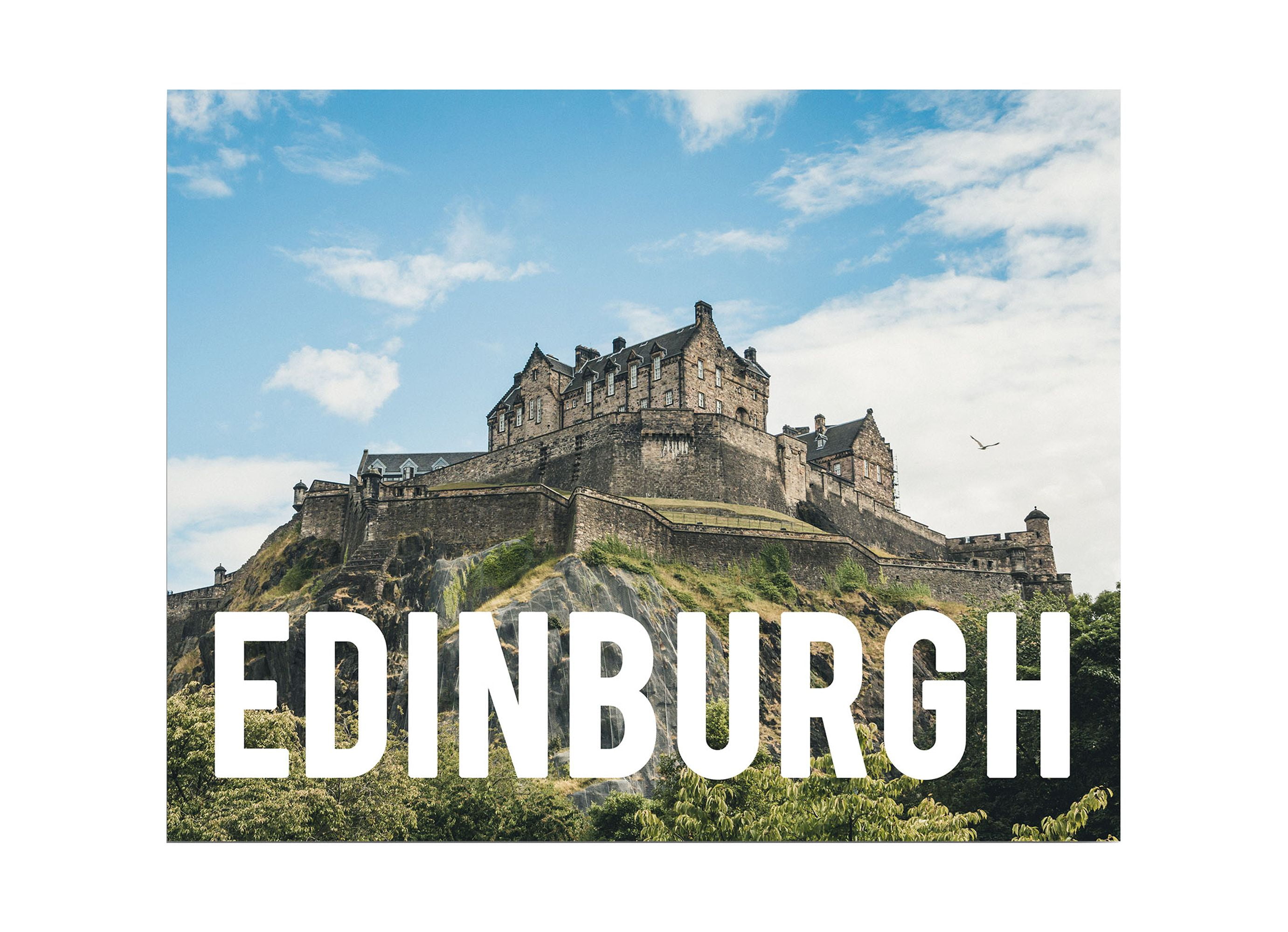 Vivid Pixel Edinburgh Canvas Wall Decor, Wall Art, Office Decor 24x36in ...