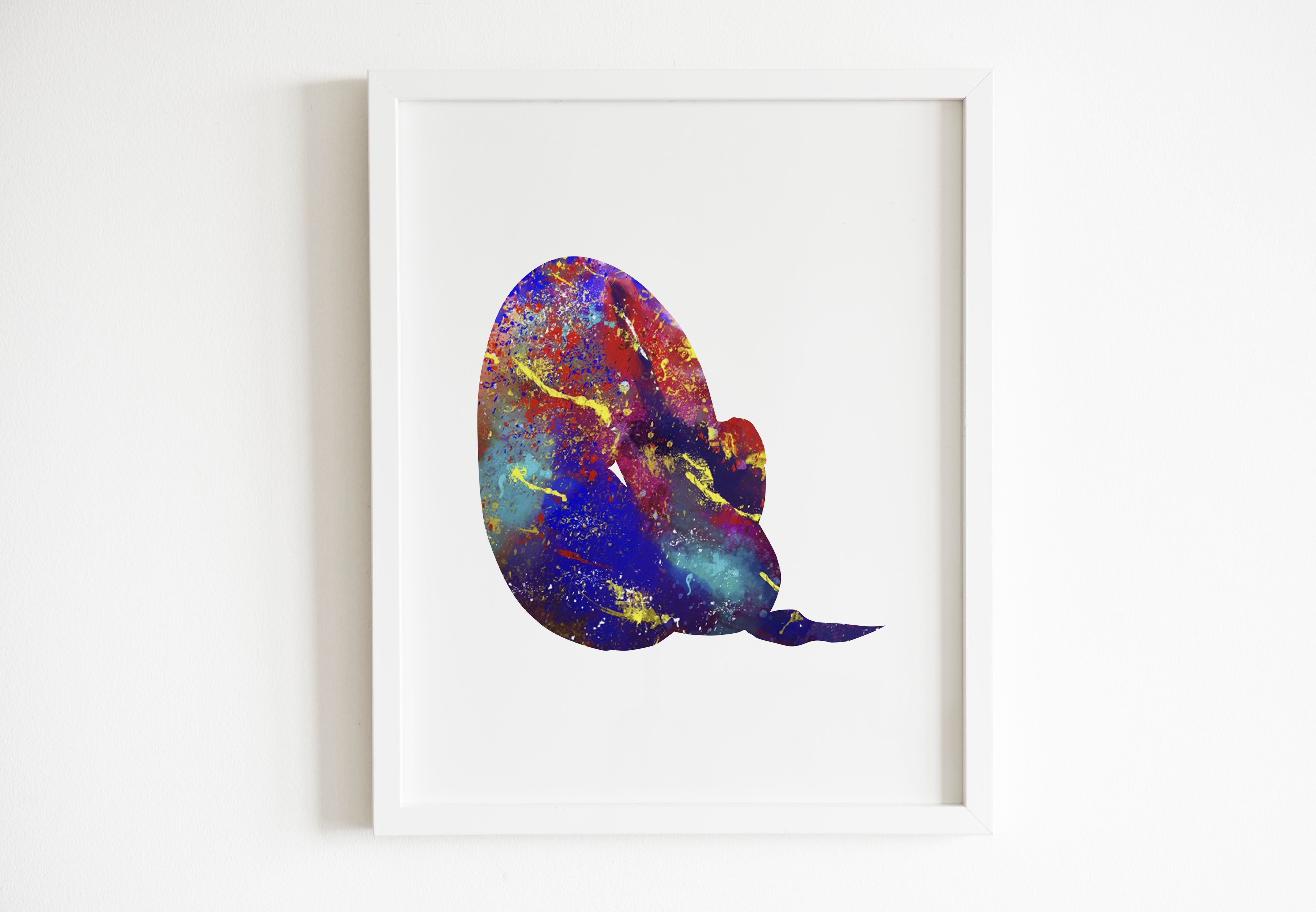 Vivid Pixel Embryo Pi San – Art Prints, Wall Decor, and Wall Art ...
