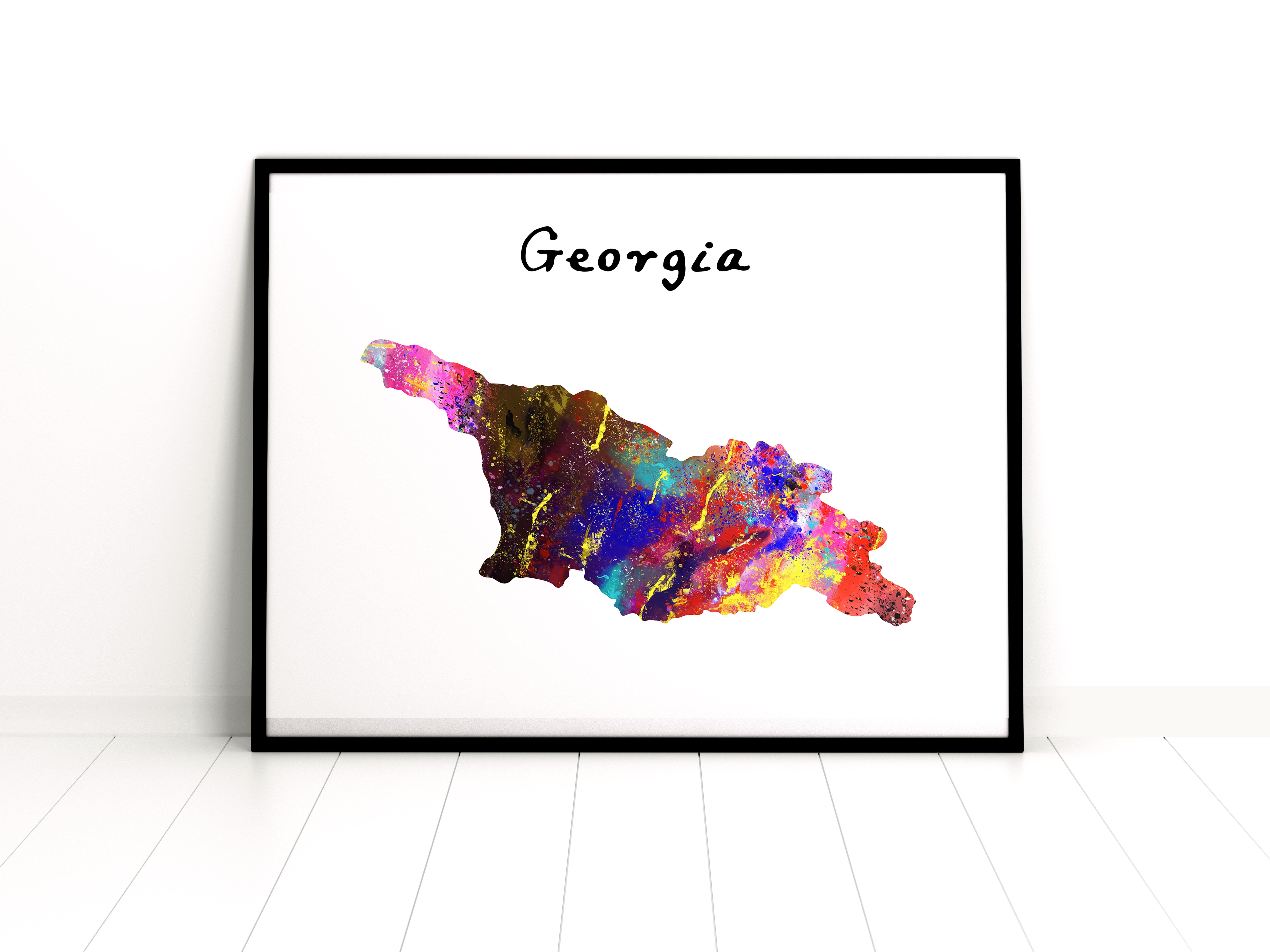 Vivid Pixel Georgia – Art Prints, Wall Decor, and Wall Art 05x07in ...