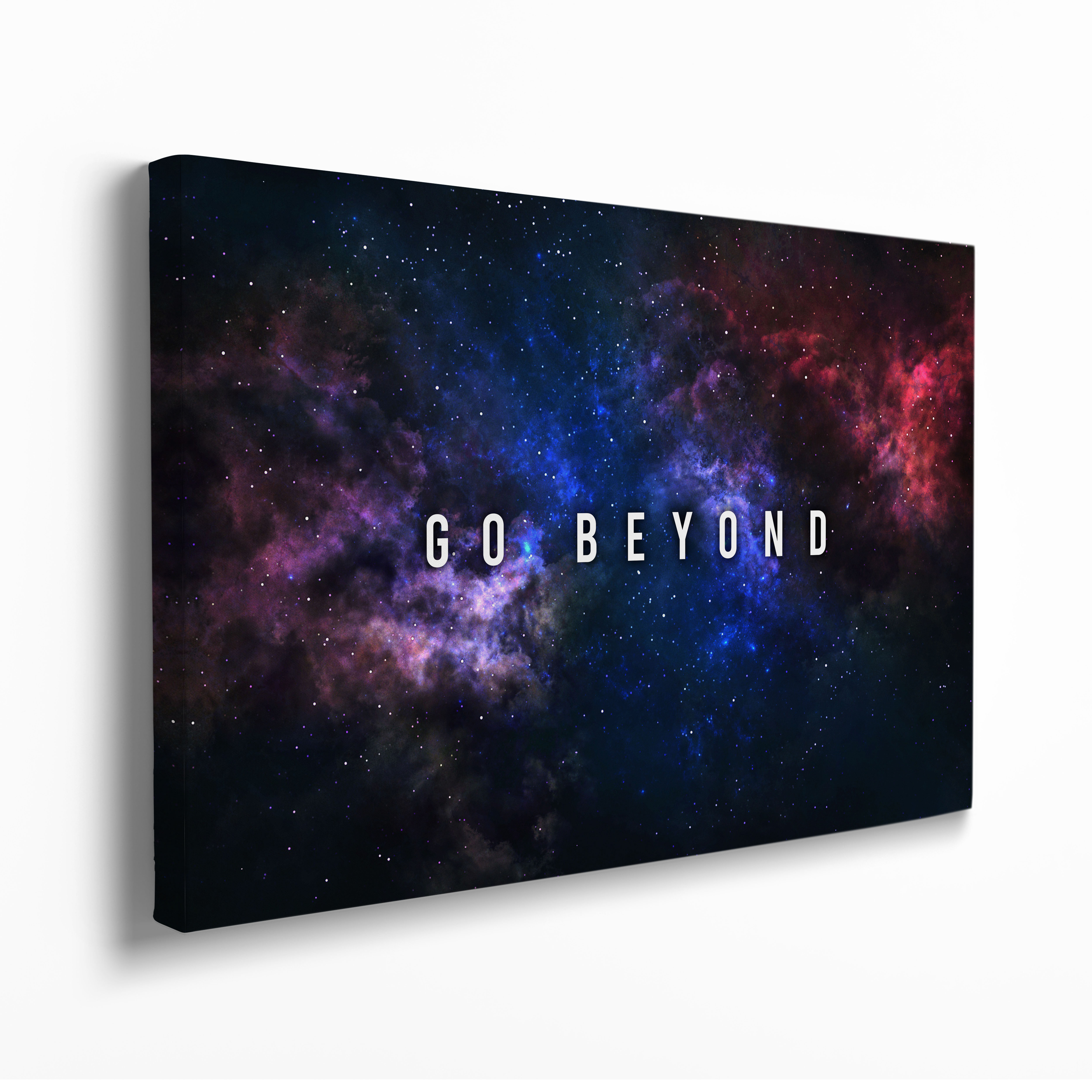 Vivid Pixel Go Beyond Canvas Wall Decor, Wall Art, Office Decor 24x36in ...