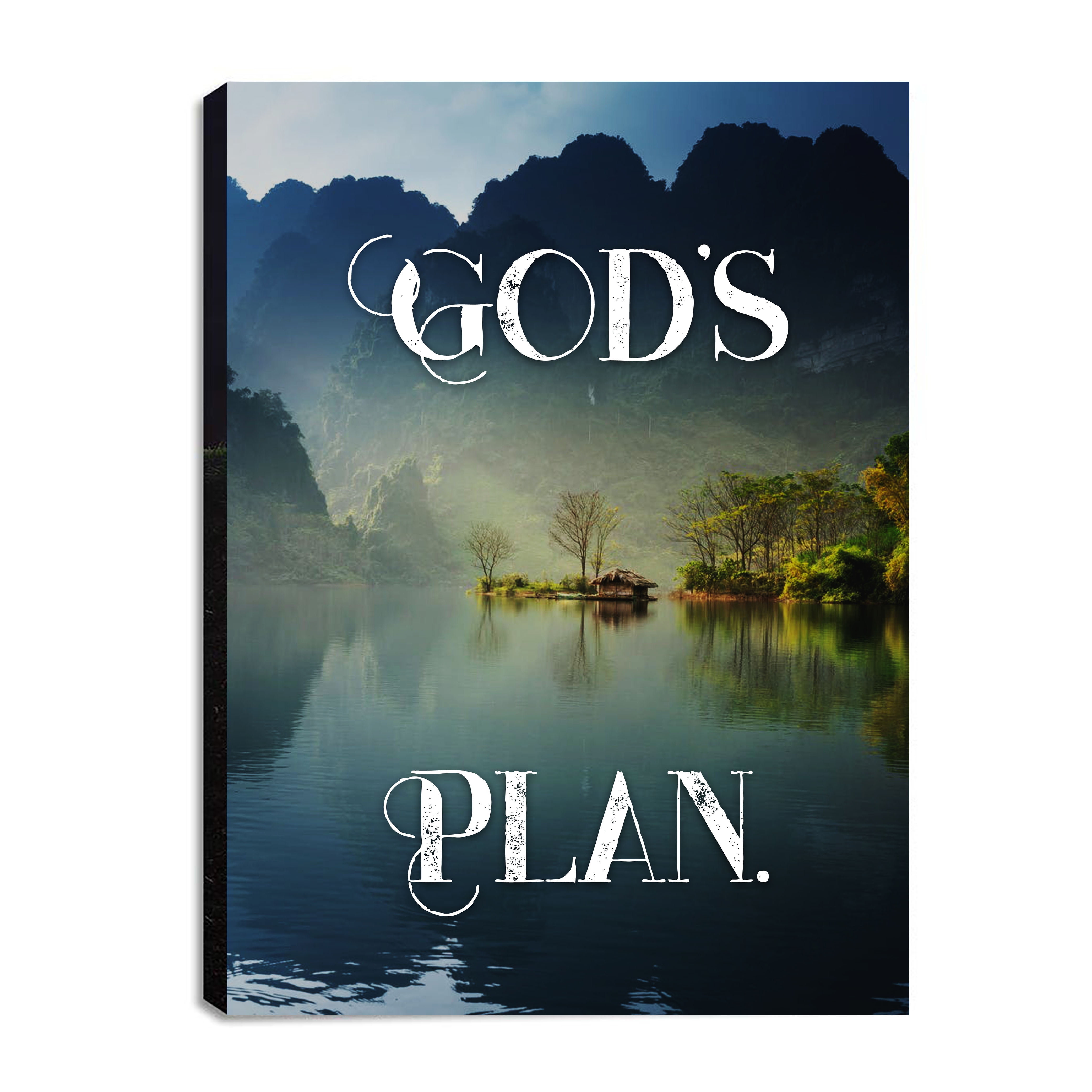 Vivid Pixel Gods Plan Canvas Wall Decor, Wall Art, Office Decor 18x24in - Walmart.com