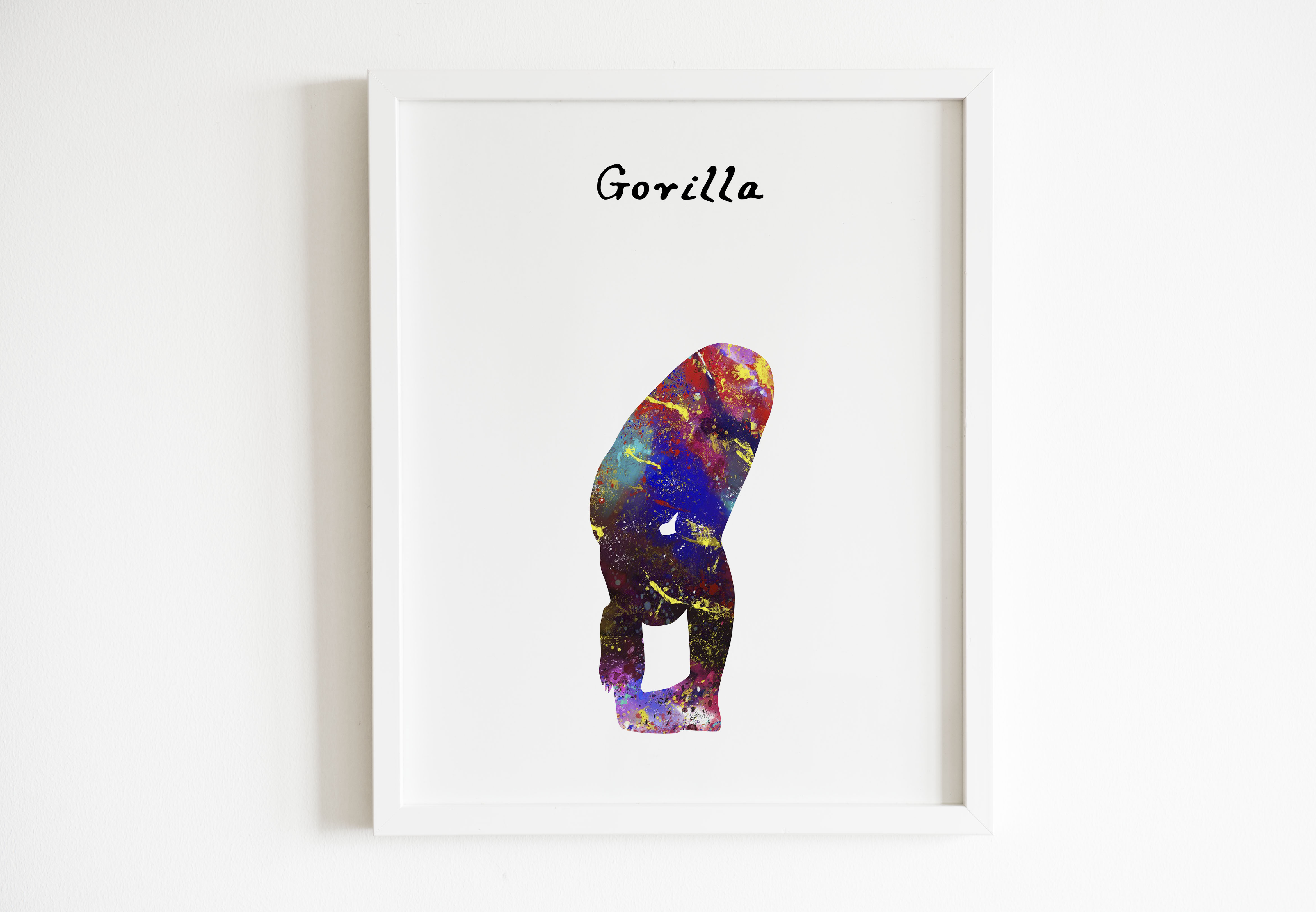 Vivid Pixel Gorilla P Dah – Art Prints, Wall Decor, and Wall Art ...
