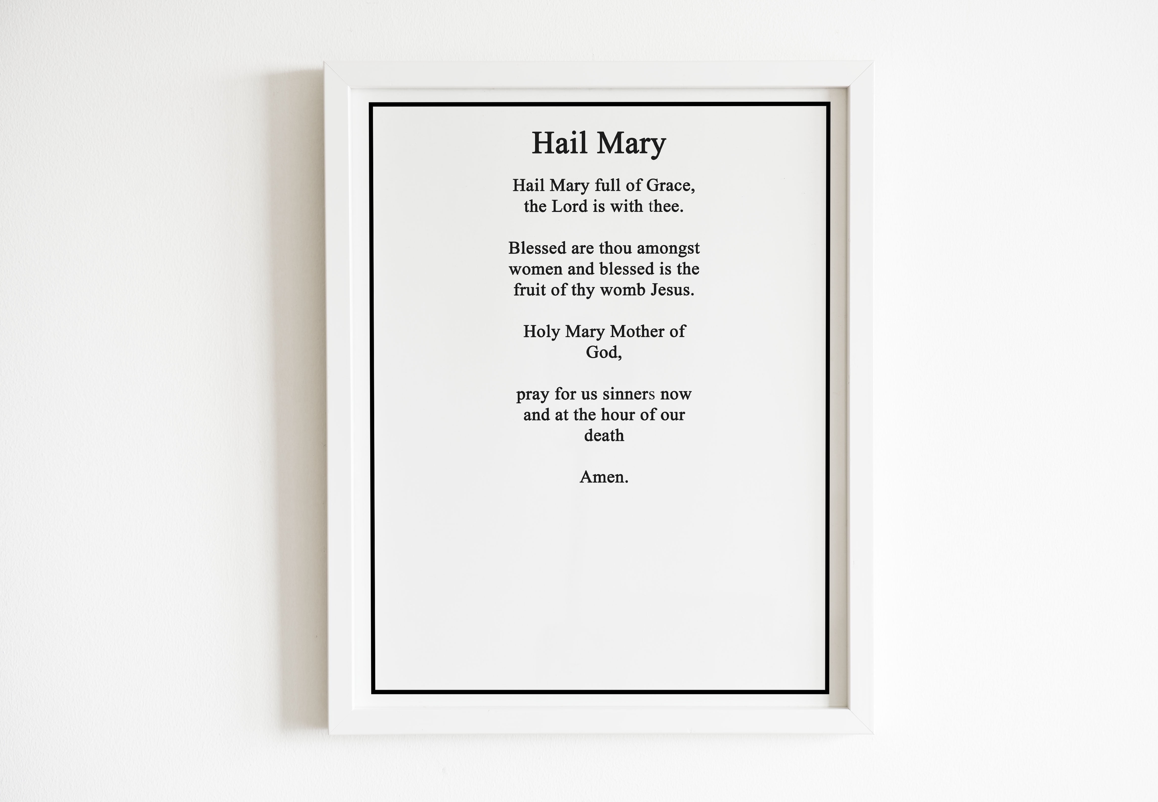 Vivid Pixel Hail Mary – Art Prints, Wall Decor, and Wall Art 16x20in ...