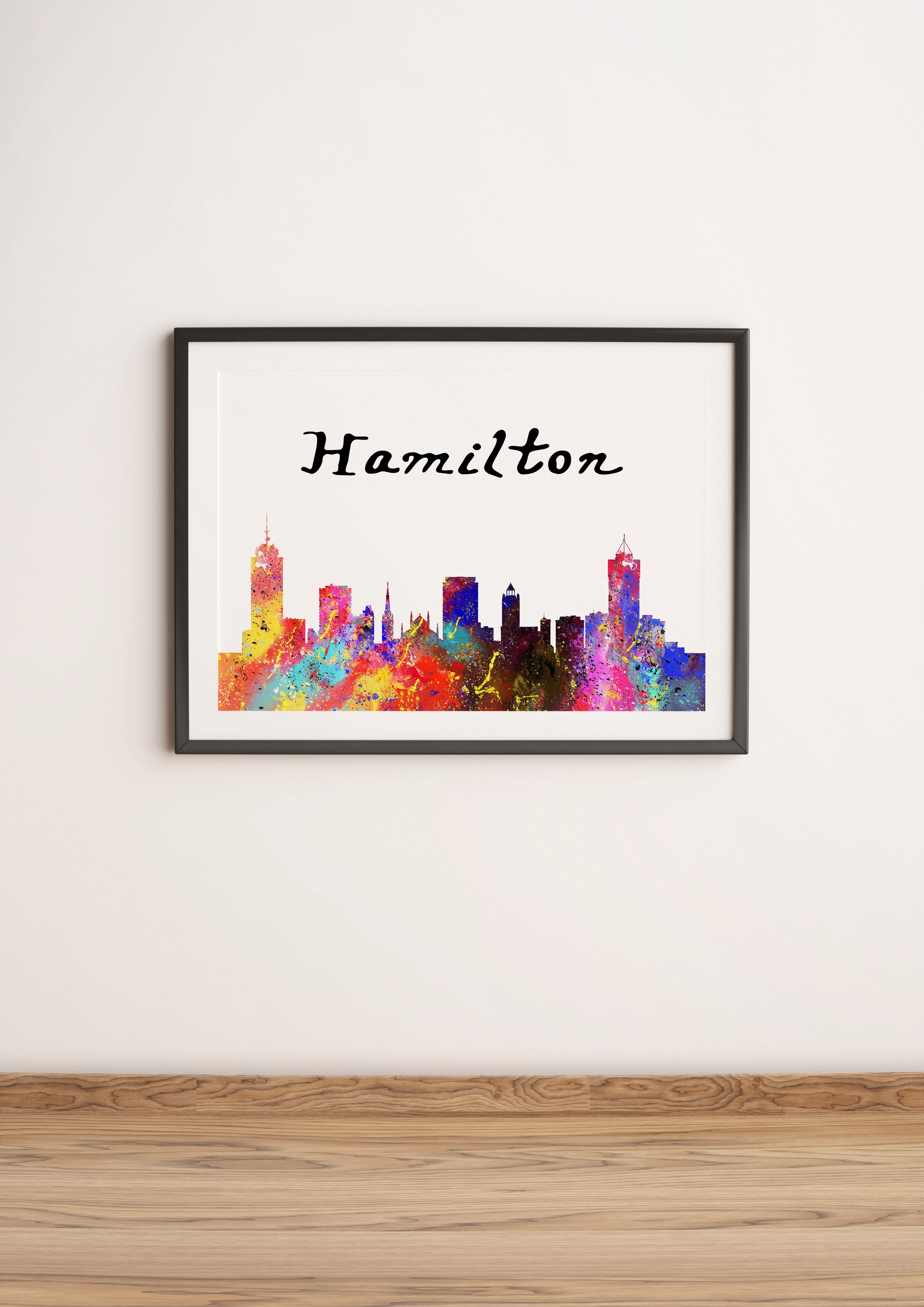 Vivid Pixel Hamilton – Art Prints, Wall Decor, and Wall Art 06x04in - Walmart.com