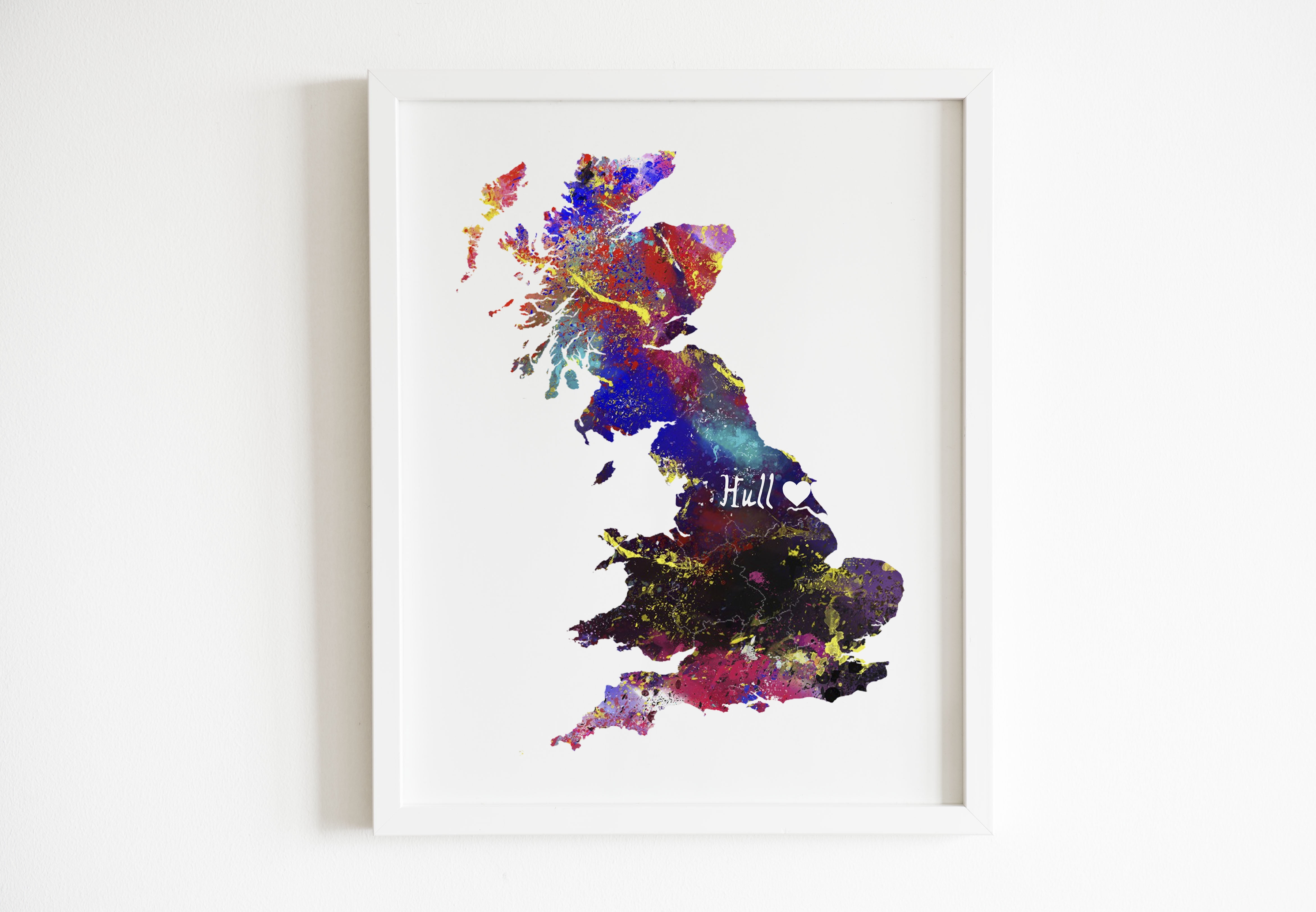Vivid Pixel Hull – Art Prints, Wall Decor, and Wall Art 05x07in ...