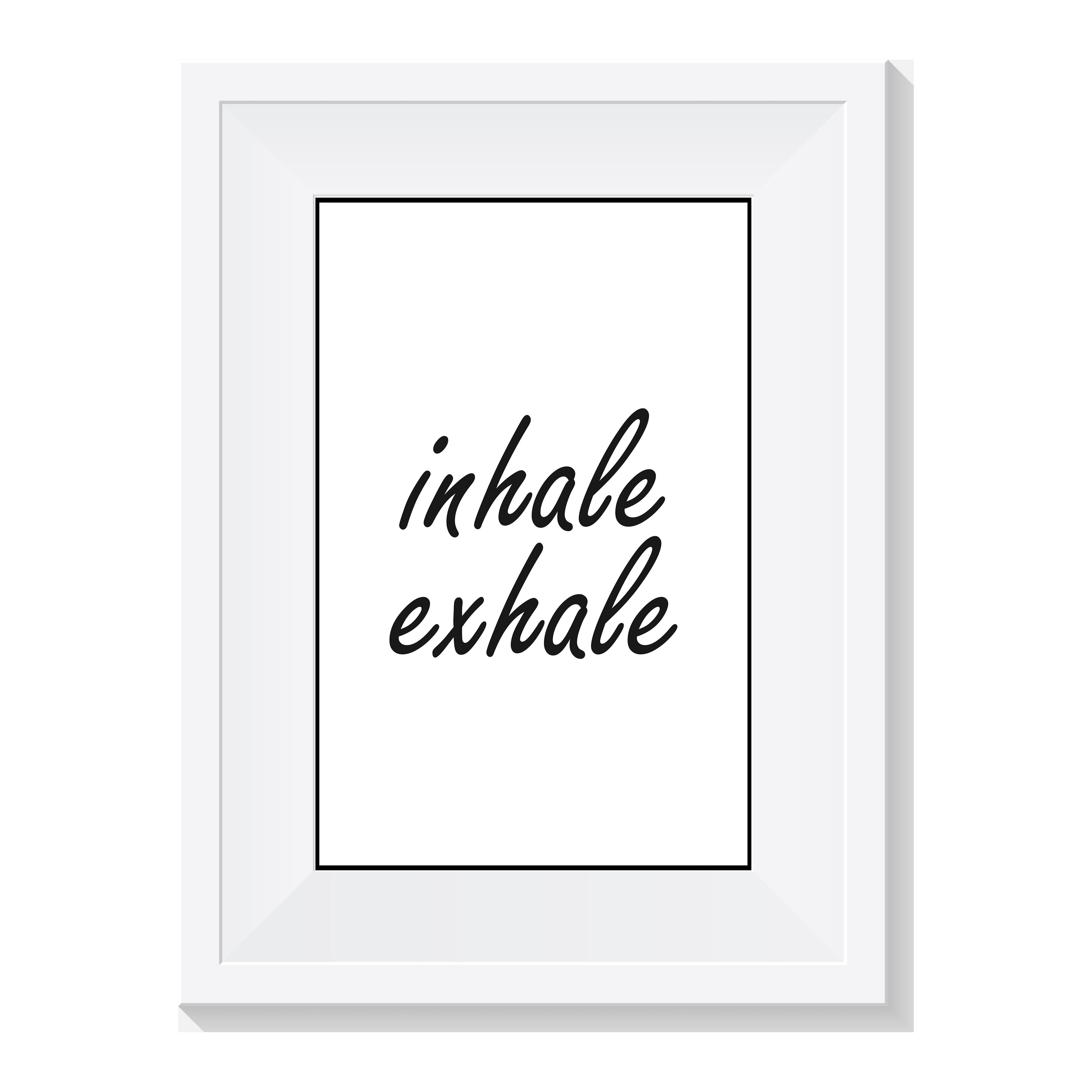 Vivid Pixel Inhale Exhale – Art Prints, Wall Decor, and Wall Art ...