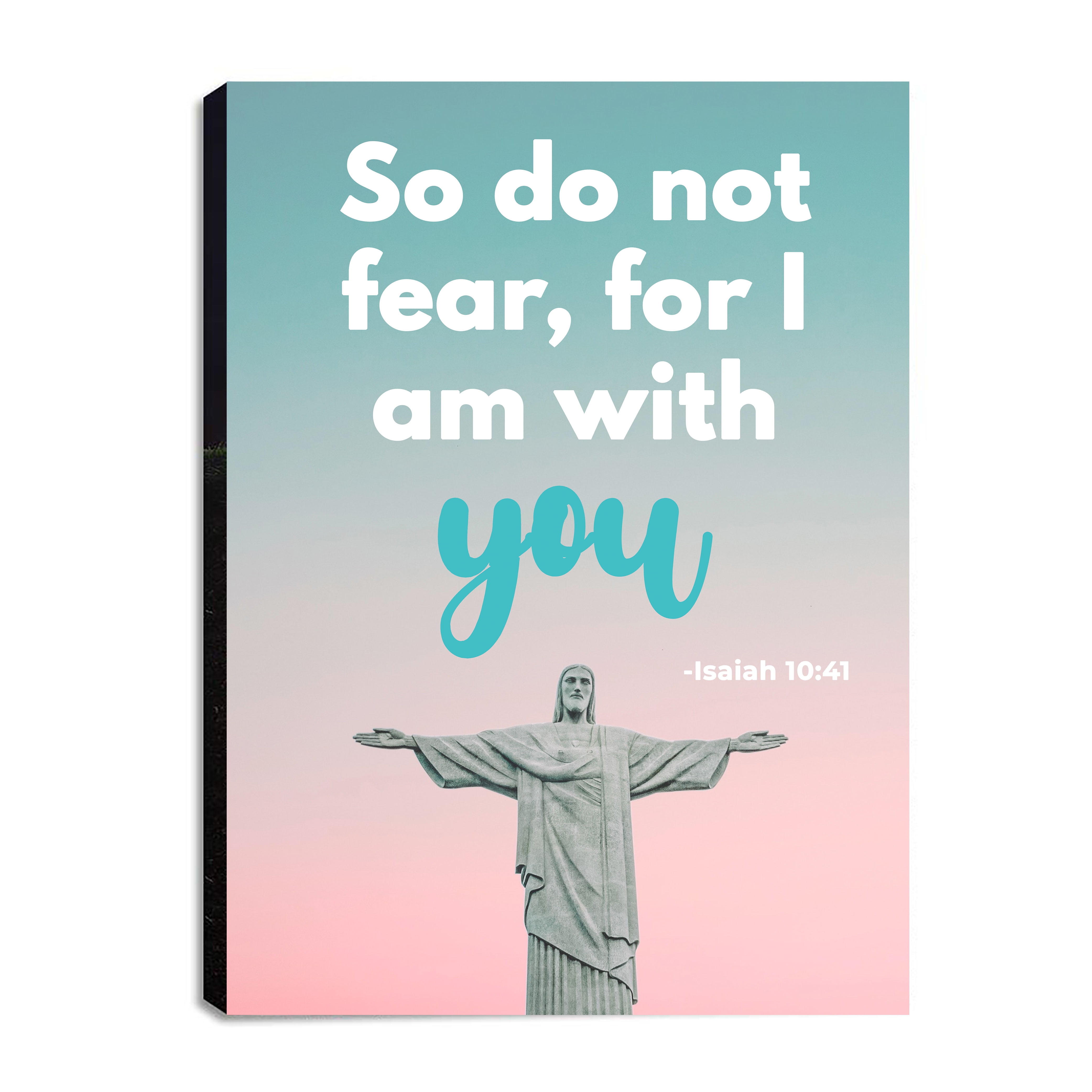 Vivid Pixel Isaiah 10 Canvas Wall Decor, Wall Art, Office Decor 12x18in ...