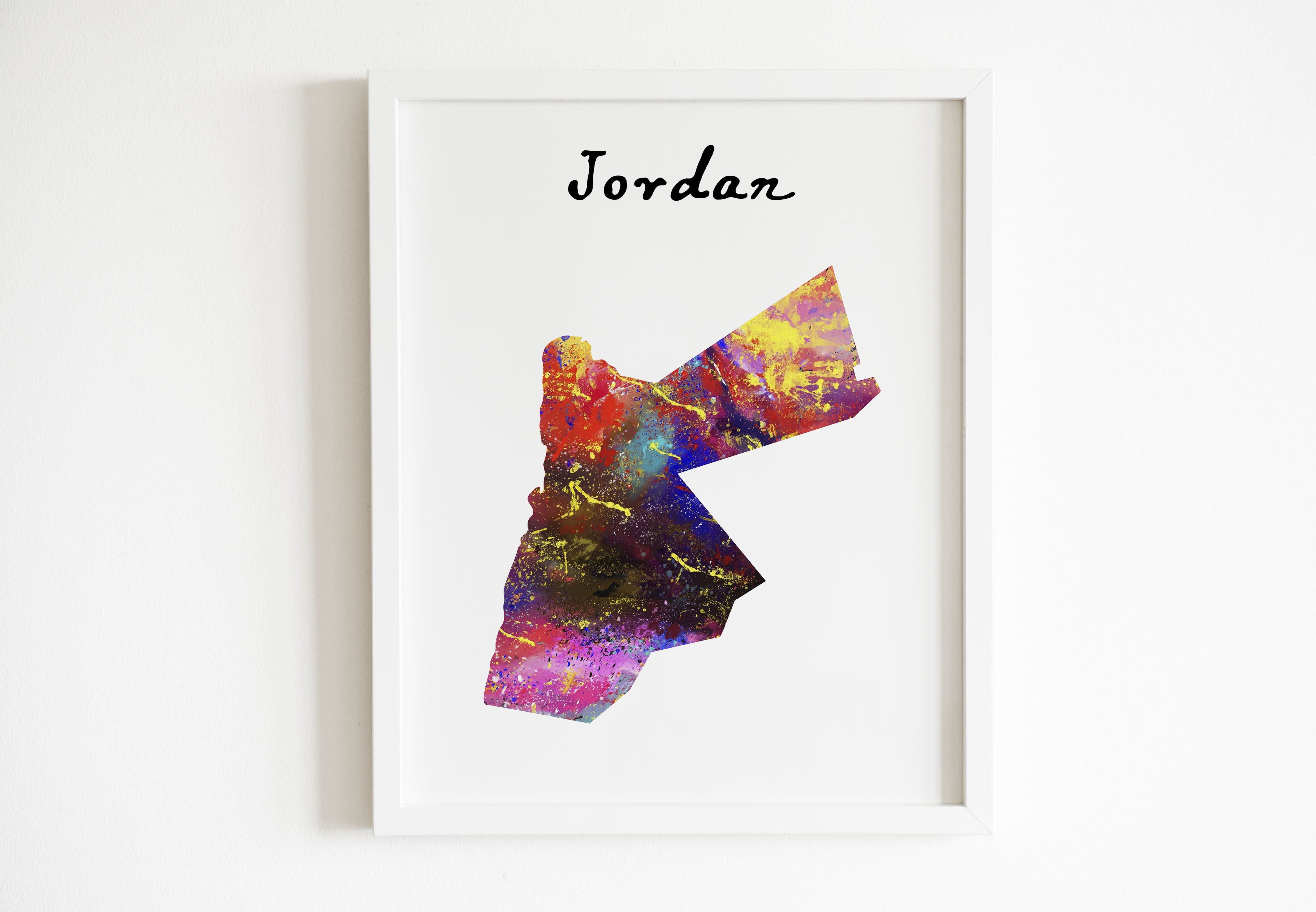 Vivid Pixel Jordan – Art Prints, Wall Decor, and Wall Art 16x20in ...