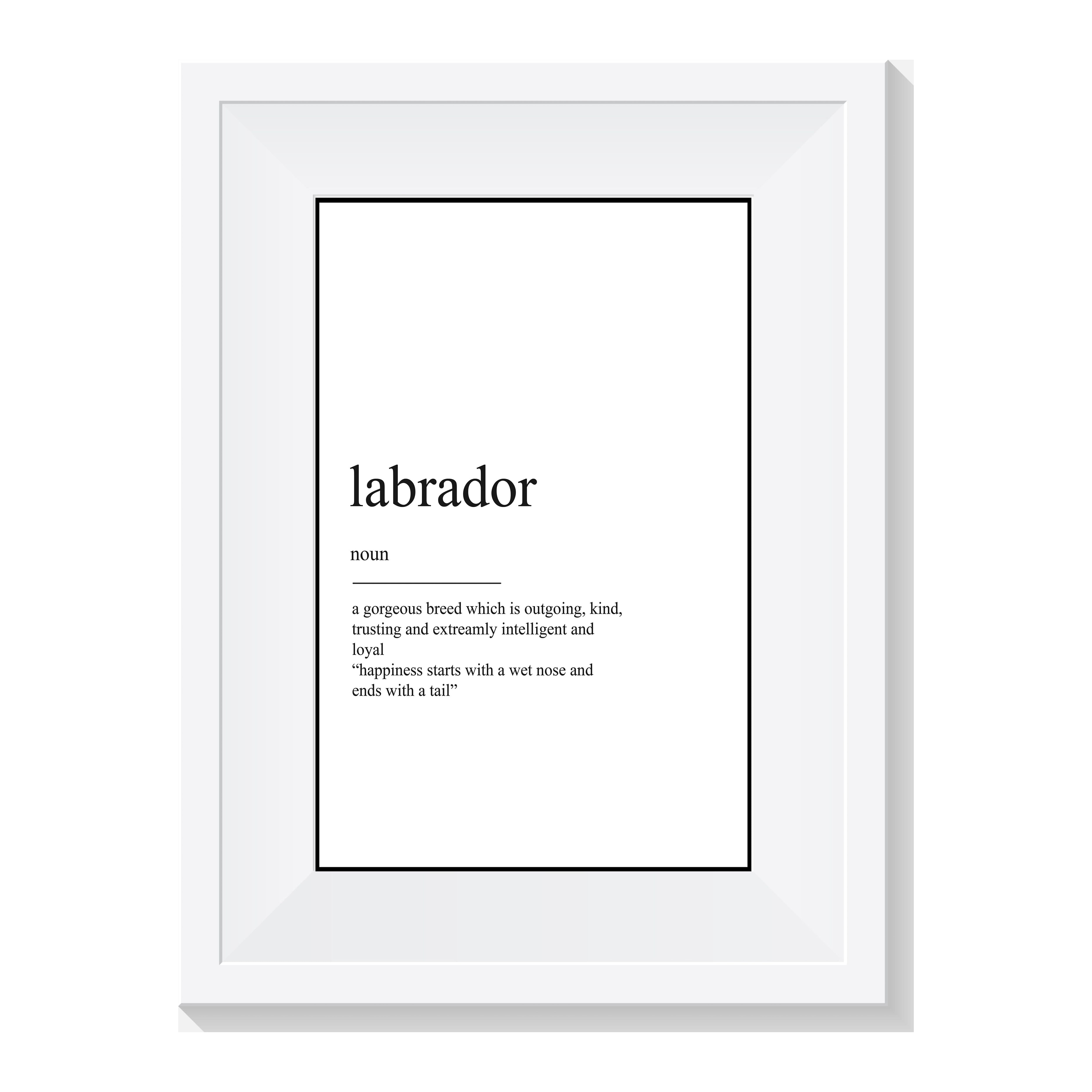 Vivid Pixel Labrador – Art Prints, Wall Decor, and Wall Art 08x10in ...