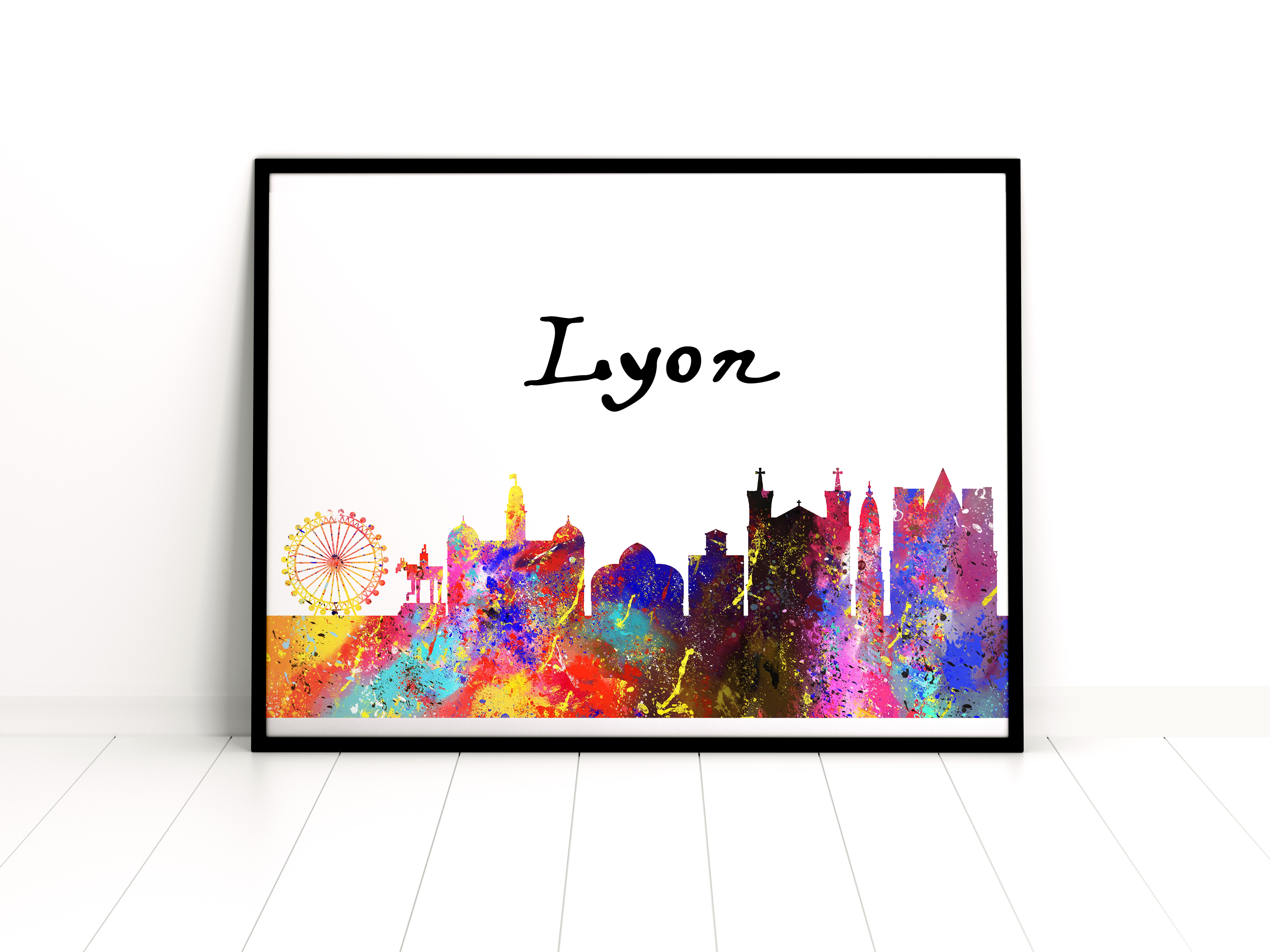 Vivid Pixel Lyon – Art Prints, Wall Decor, and Wall Art 16x20in ...
