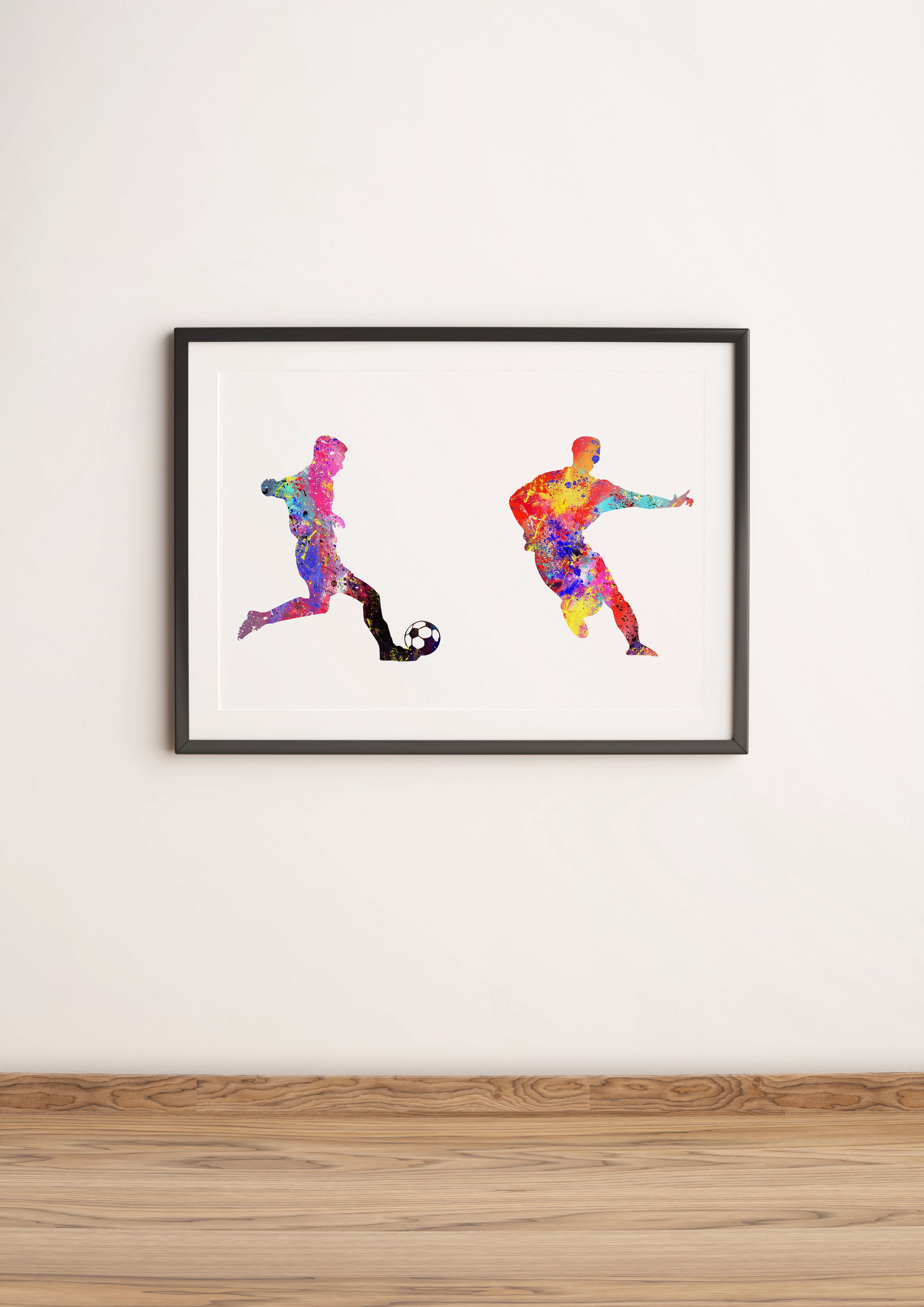 Vivid Pixel Mens Football – Art Prints, Wall Decor, and Wall Art ...