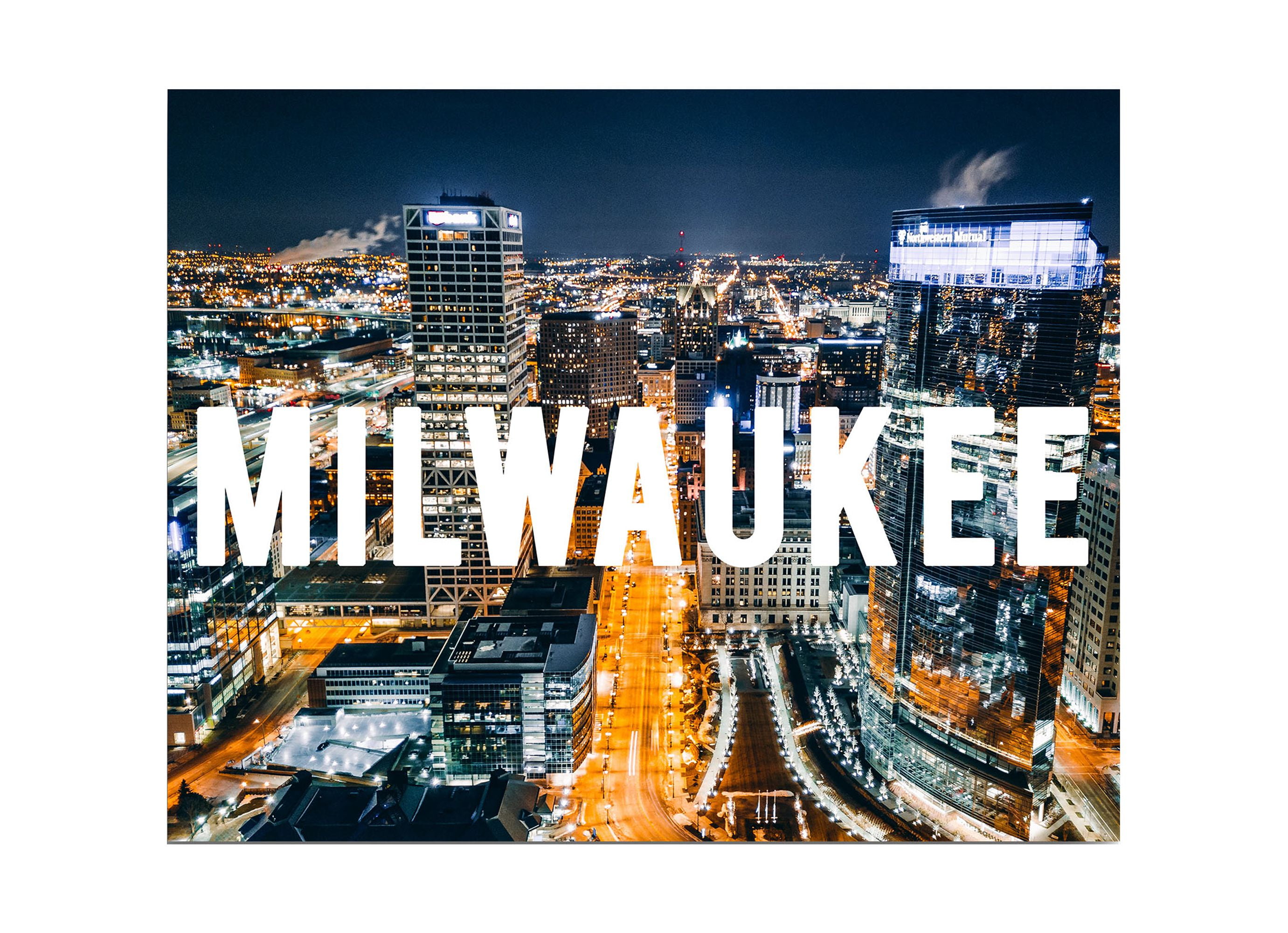 Vivid Pixel Milwaukee Canvas Wall Decor, Wall Art, Office Decor 12x18in ...