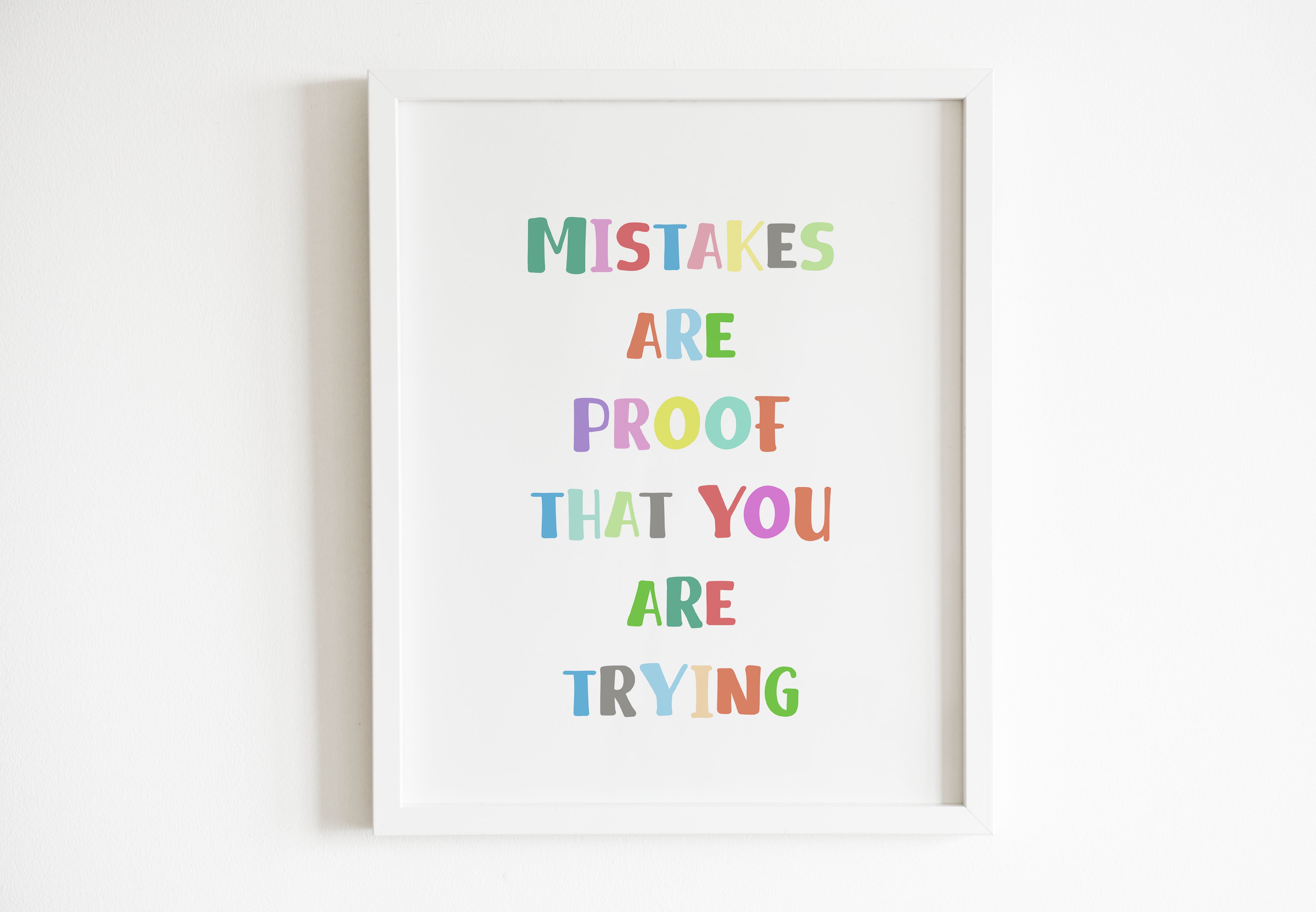 Vivid Pixel Mistakes Are – Art Prints, Wall Decor, and Wall Art 05x07in ...