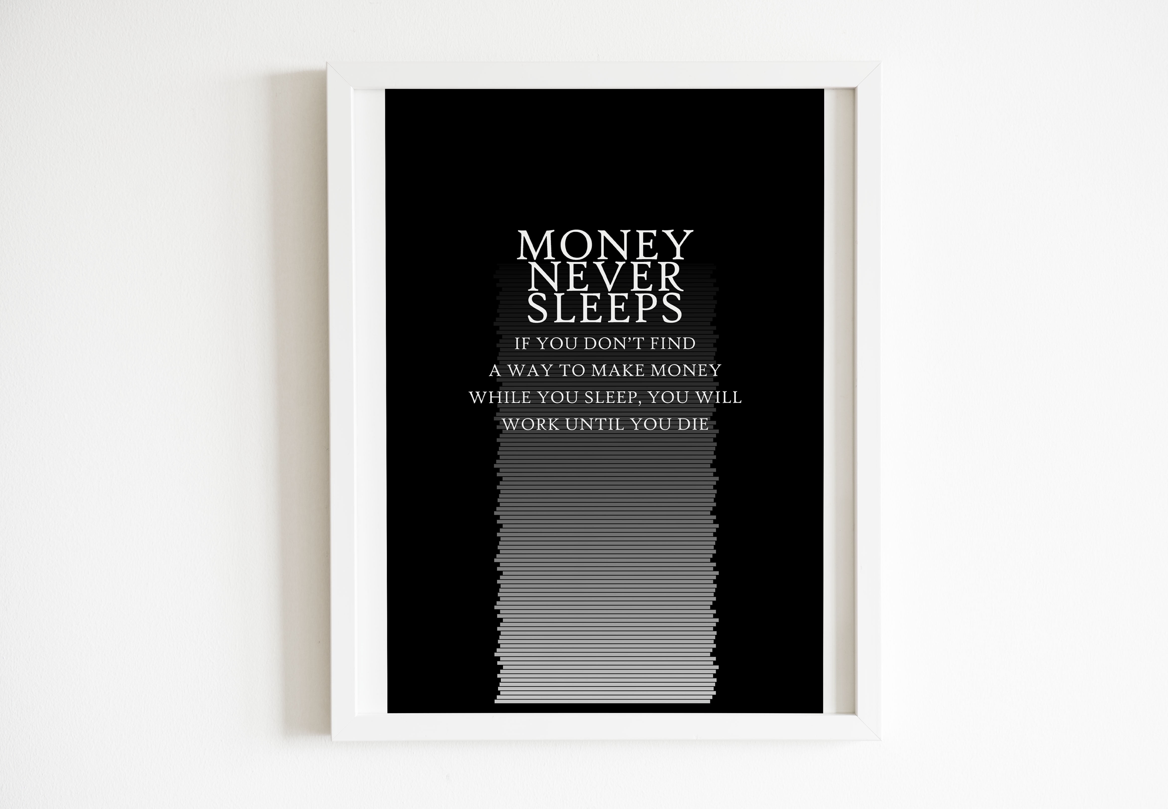 Vivid Pixel Money Never S – Art Prints, Wall Decor, and Wall Art ...