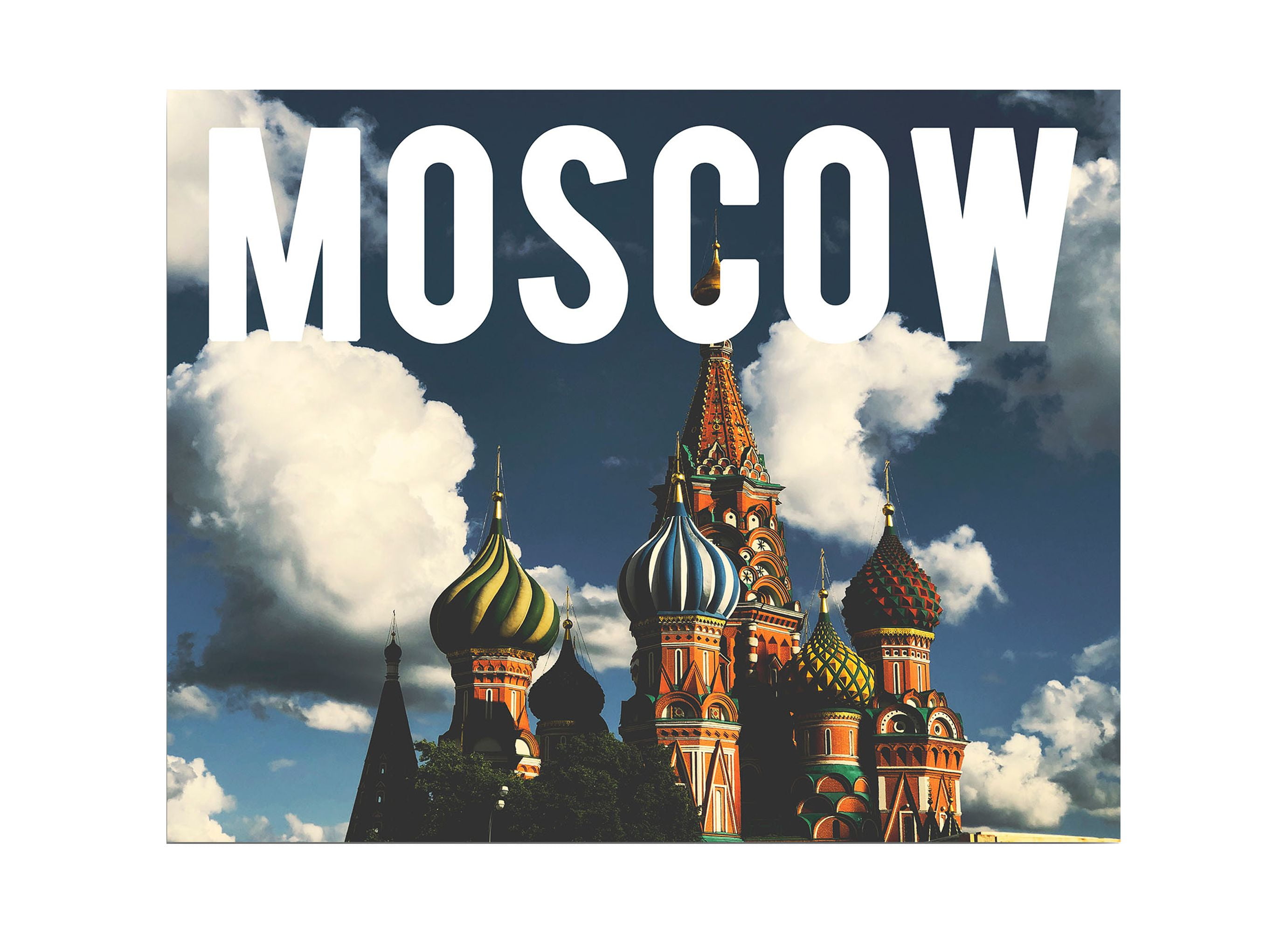 Vivid Pixel Moscow Canvas Wall Decor, Wall Art, Office Decor 18x24in ...
