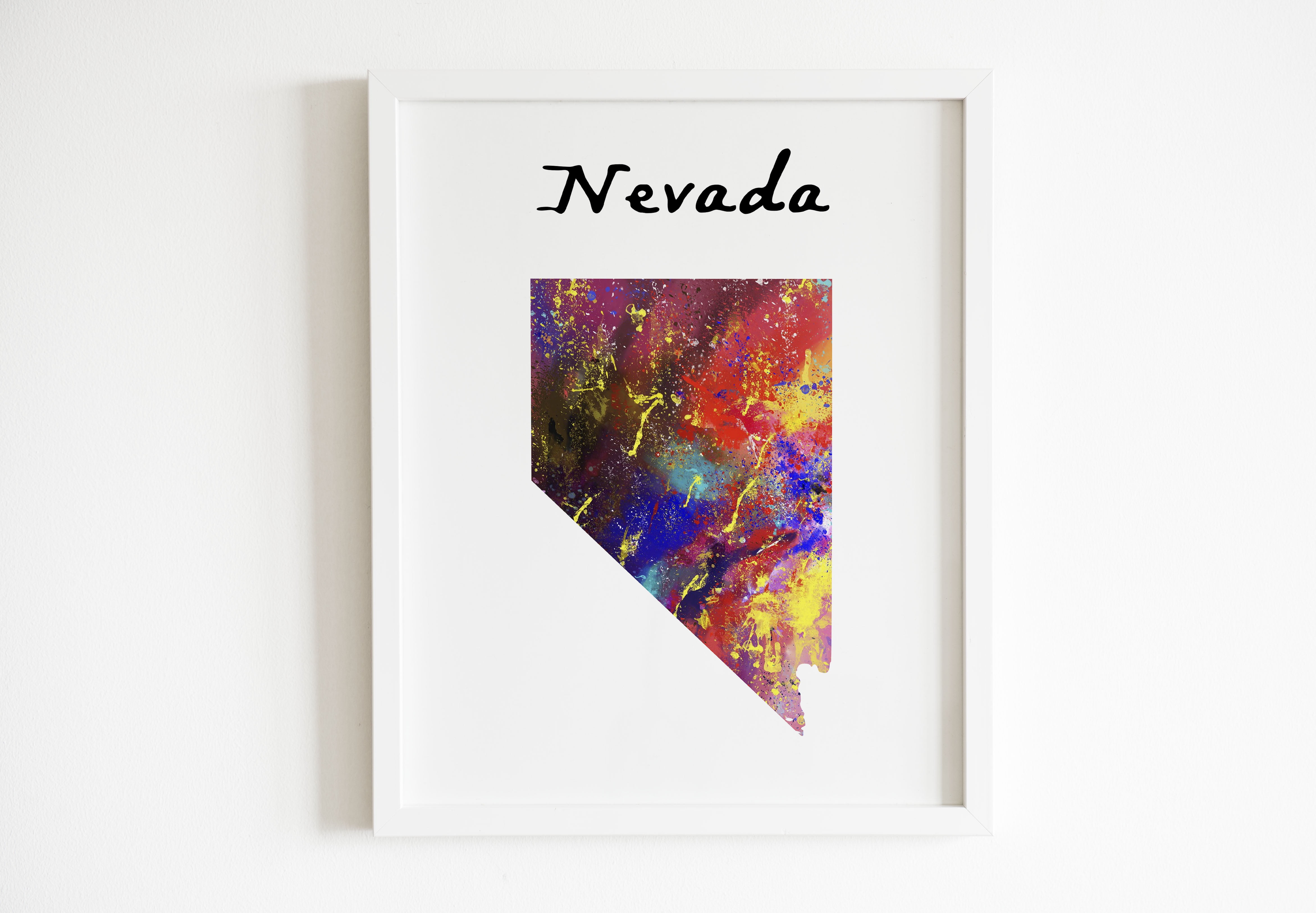 Vivid Pixel Nevada – Art Prints, Wall Decor, and Wall Art 11x14in ...