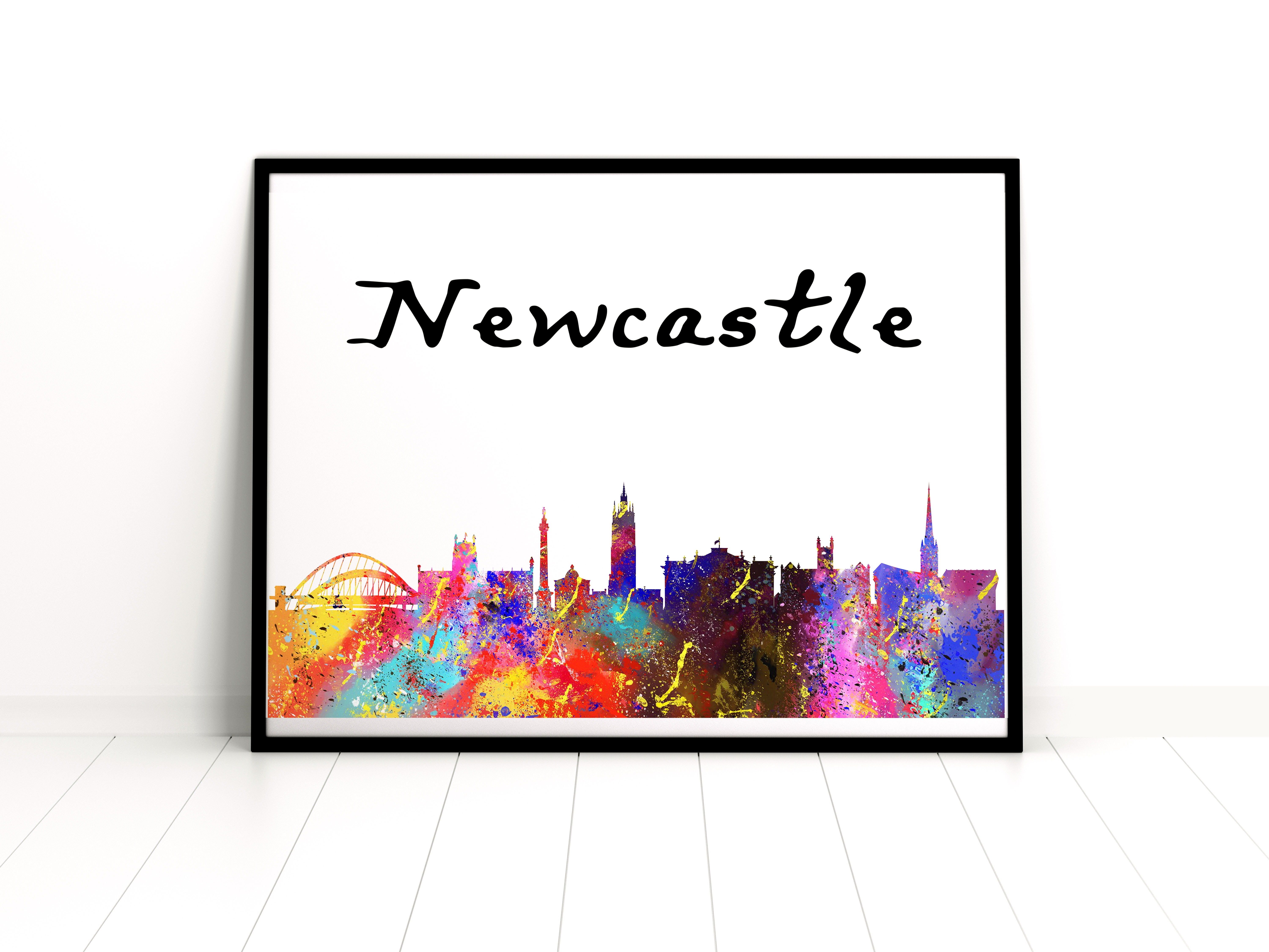 Vivid Pixel Newcastle – Art Prints, Wall Decor, and Wall Art 05x07in - Walmart.com