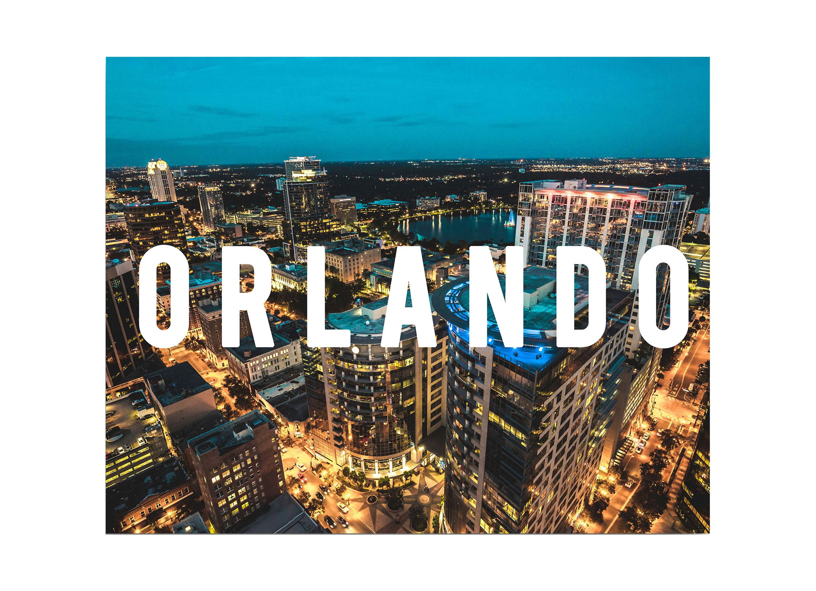 Vivid Pixel Orlando Canvas Wall Decor, Wall Art, Office Decor 18x24in ...