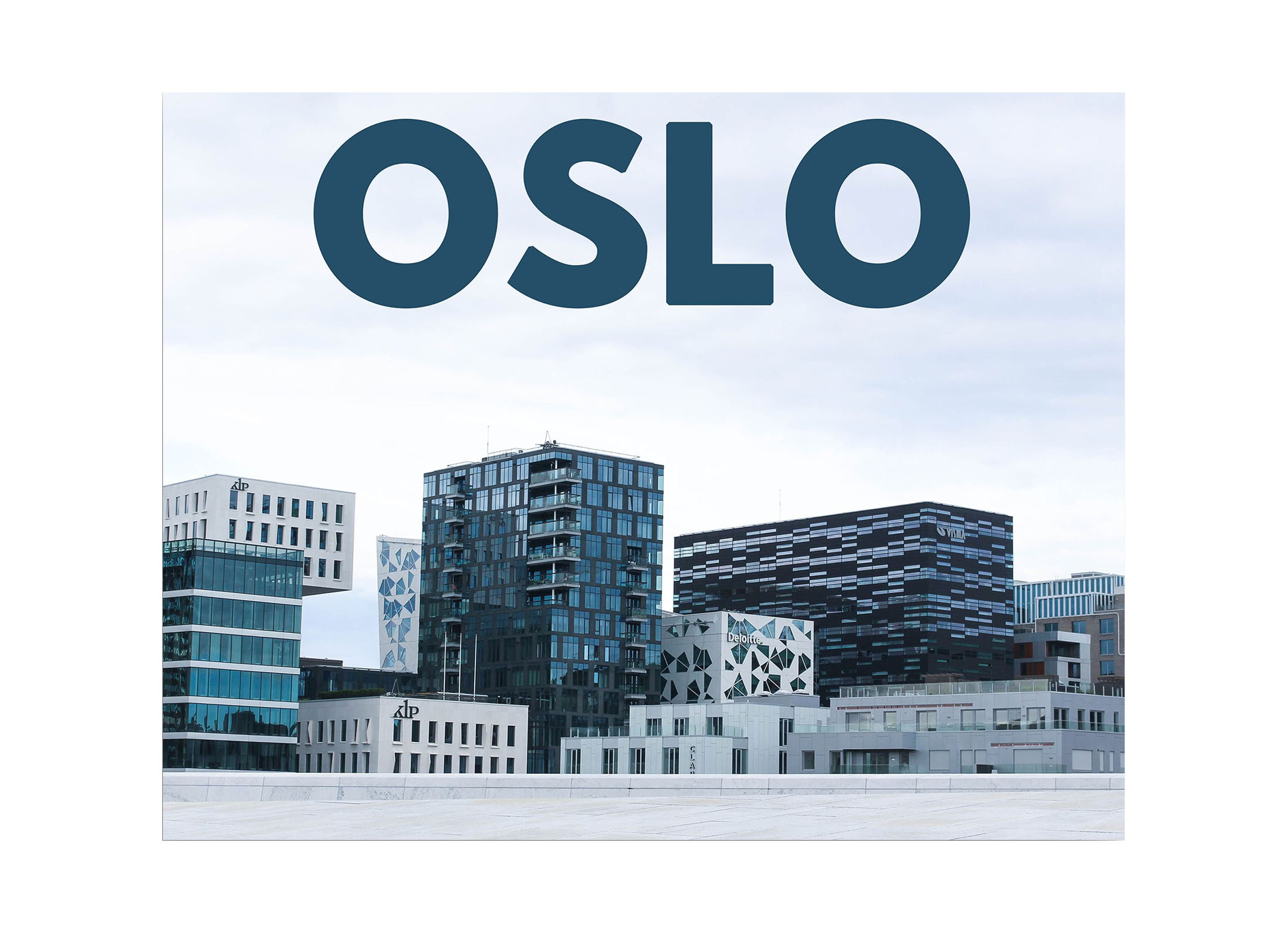 Vivid Pixel Oslo Canvas Wall Decor, Wall Art, Office Decor 18x24in - Walmart.com