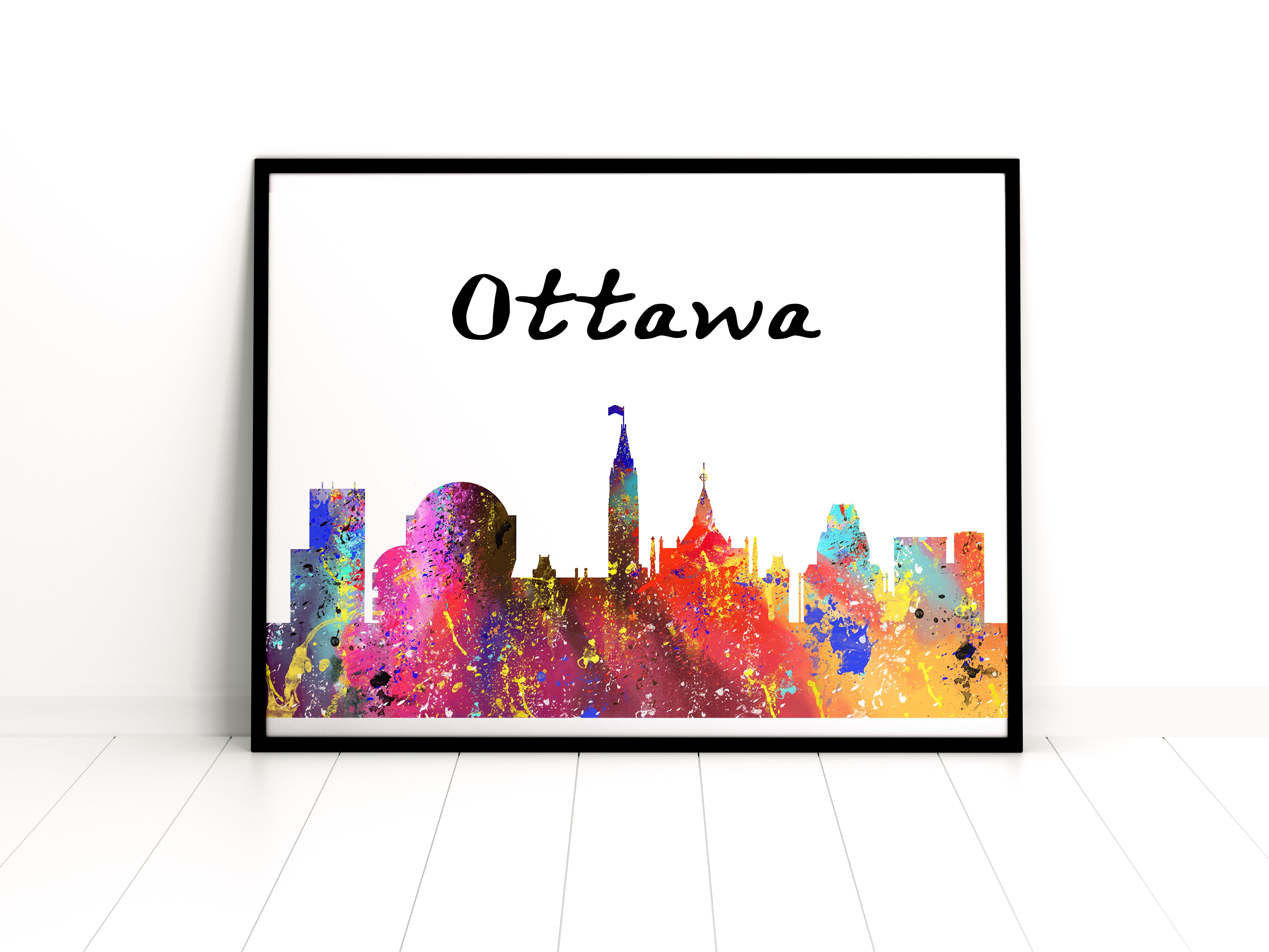 Vivid Pixel Ottawa – Art Prints, Wall Decor, and Wall Art 06x04in - Walmart.com