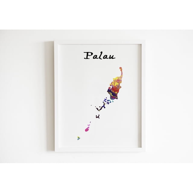 Vivid Pixel Palau – Art Prints, Wall Decor, and Wall Art 05x07in ...