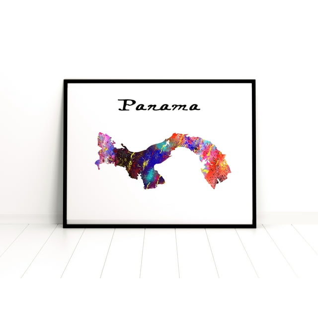 Vivid Pixel Panama – Art Prints, Wall Decor, and Wall Art 05x07in ...