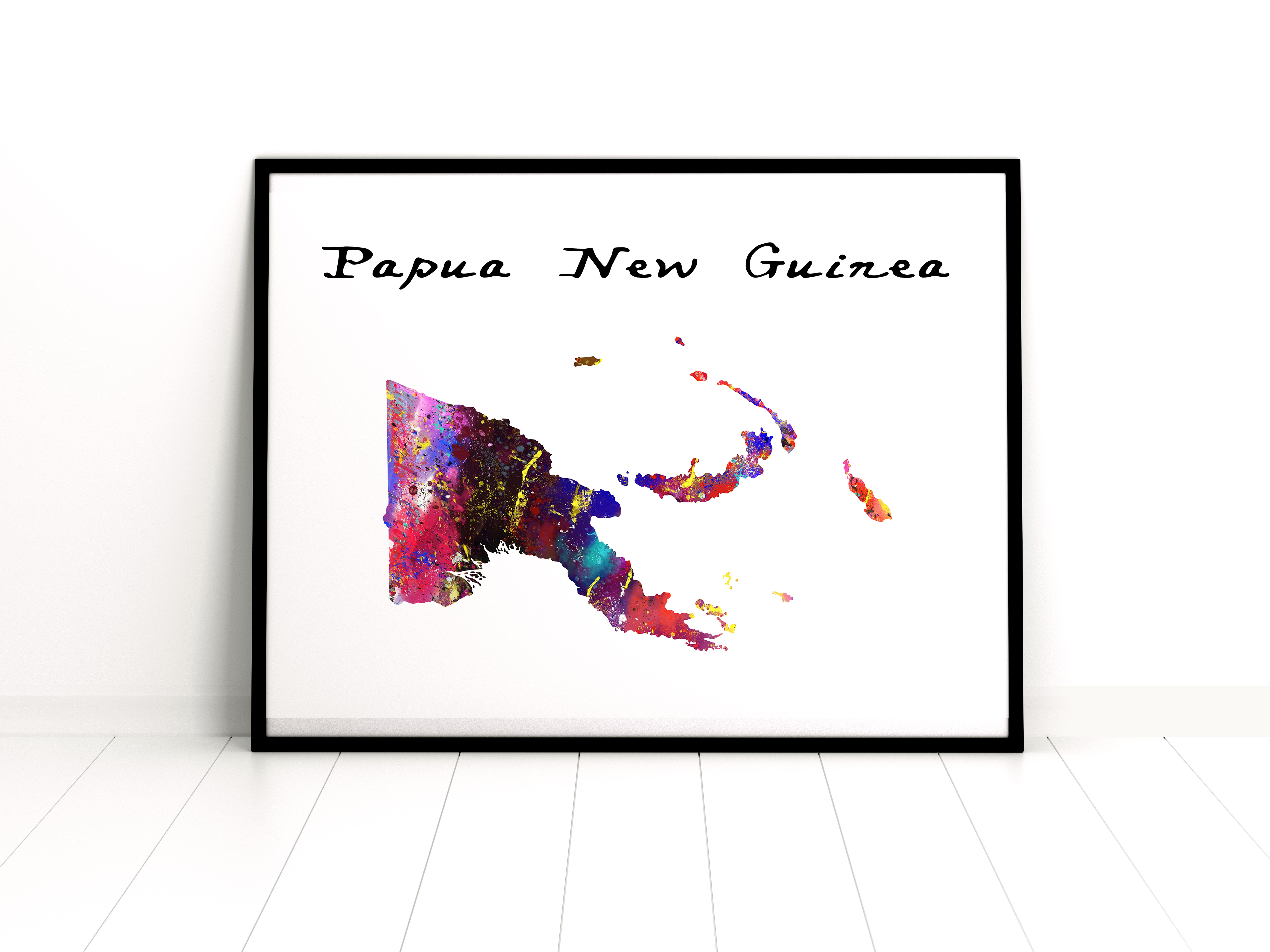 Vivid Pixel Papua New Gui – Art Prints, Wall Decor, and Wall Art ...