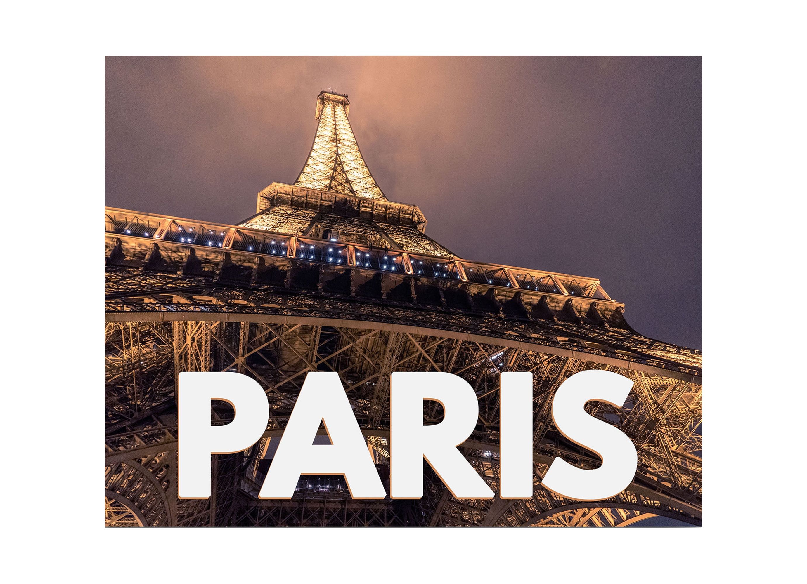 Vivid Pixel Paris Canvas Wall Decor, Wall Art, Office Decor 16x20in ...
