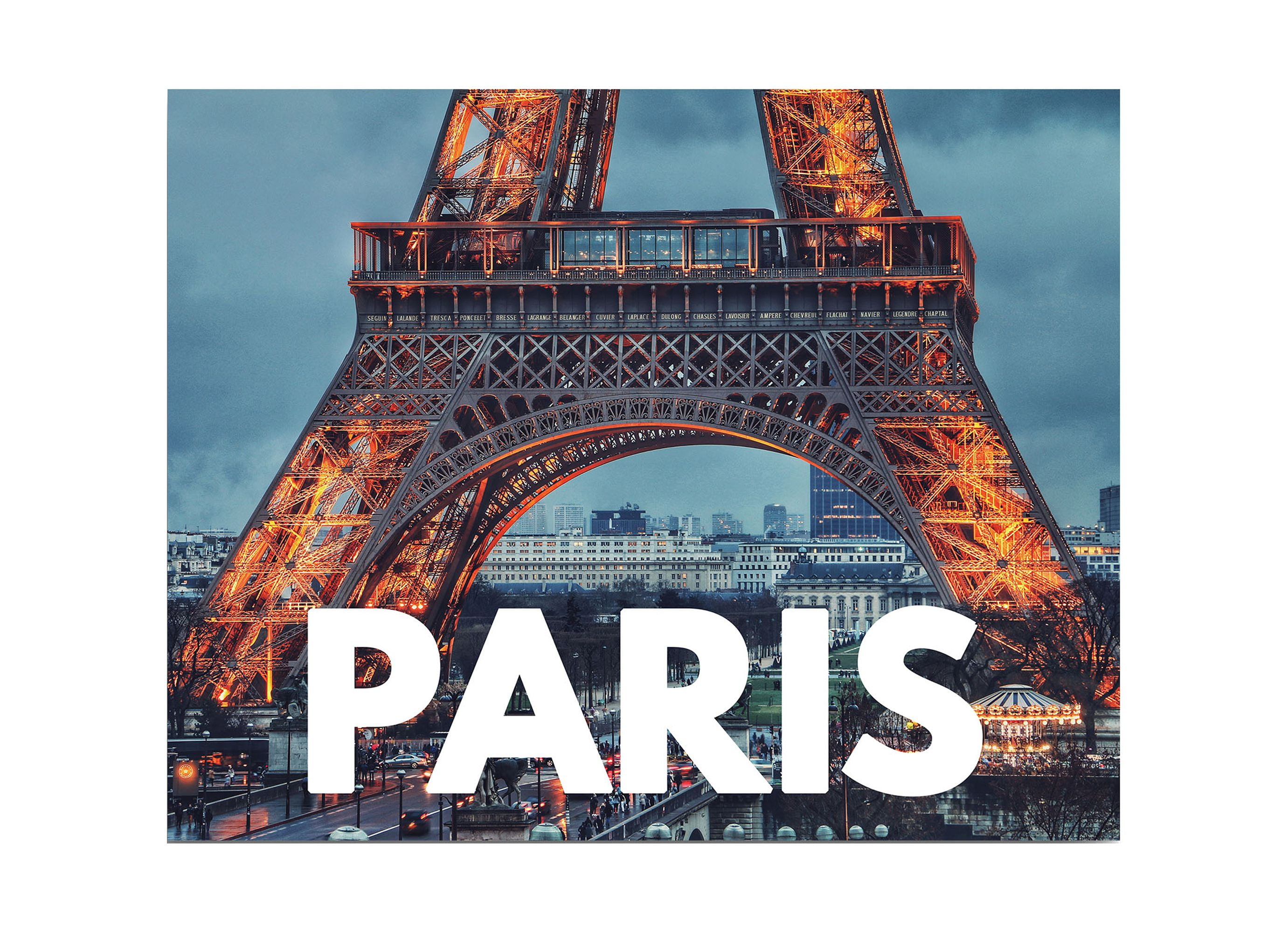Vivid Pixel Paris Canvas Wall Decor, Wall Art, Office Decor 24x36in ...