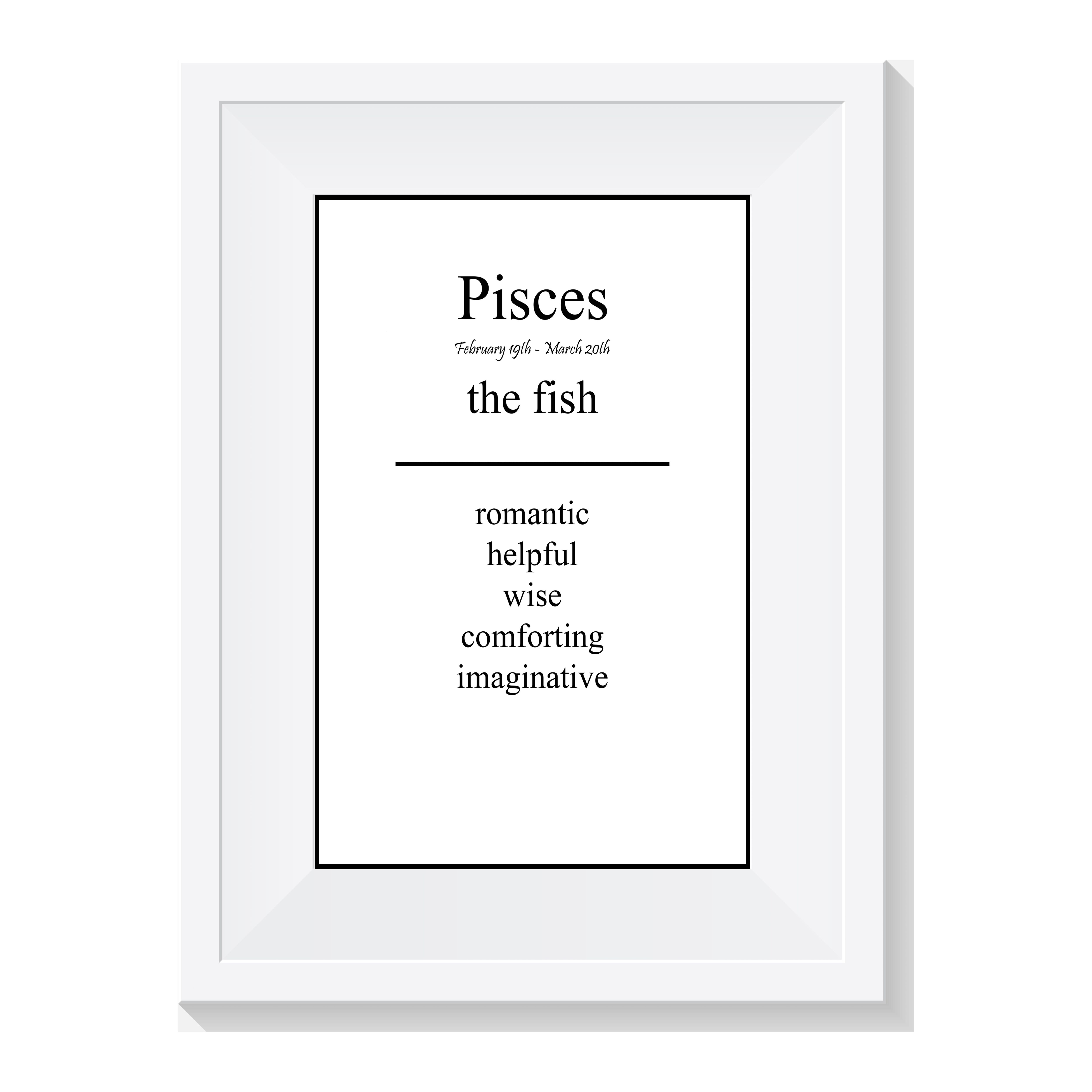 Vivid Pixel Pisces – Art Prints, Wall Decor, and Wall Art 05x07in ...