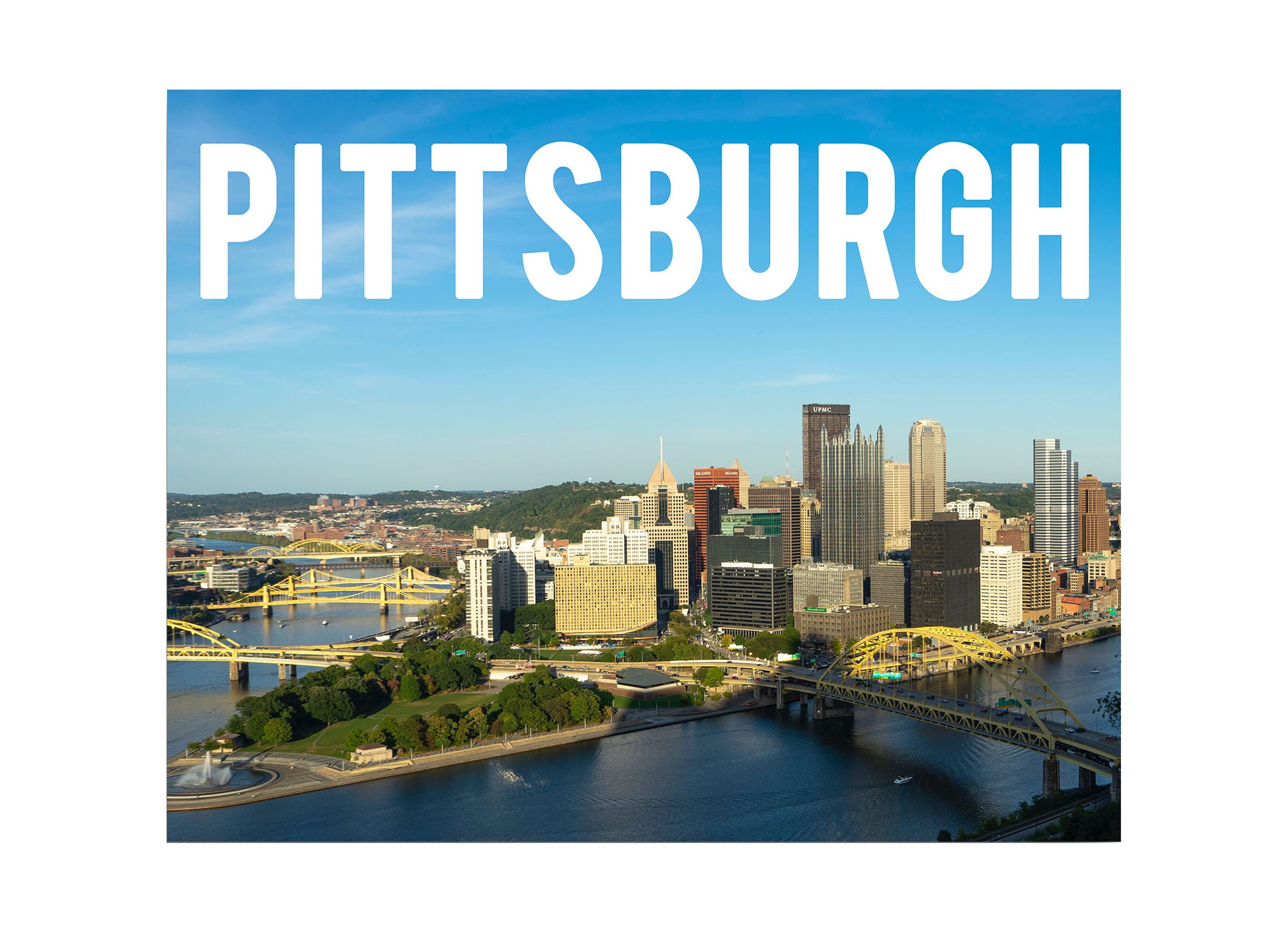 Vivid Pixel Pittsburg Canvas Wall Decor, Wall Art, Office Decor 18x24in - Walmart.com