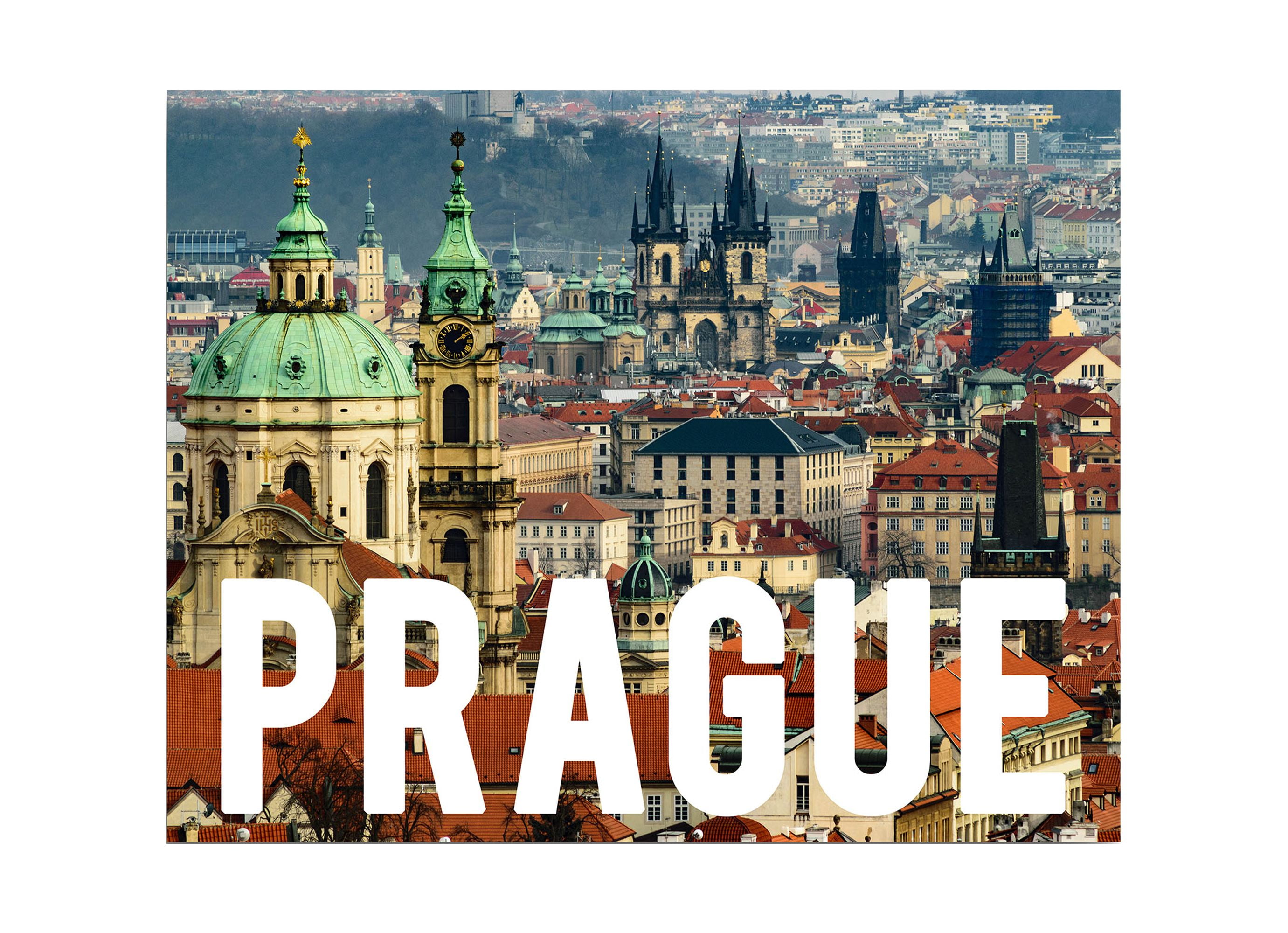 Vivid Pixel Prague Canvas Wall Decor, Wall Art, Office Decor 18x24in ...