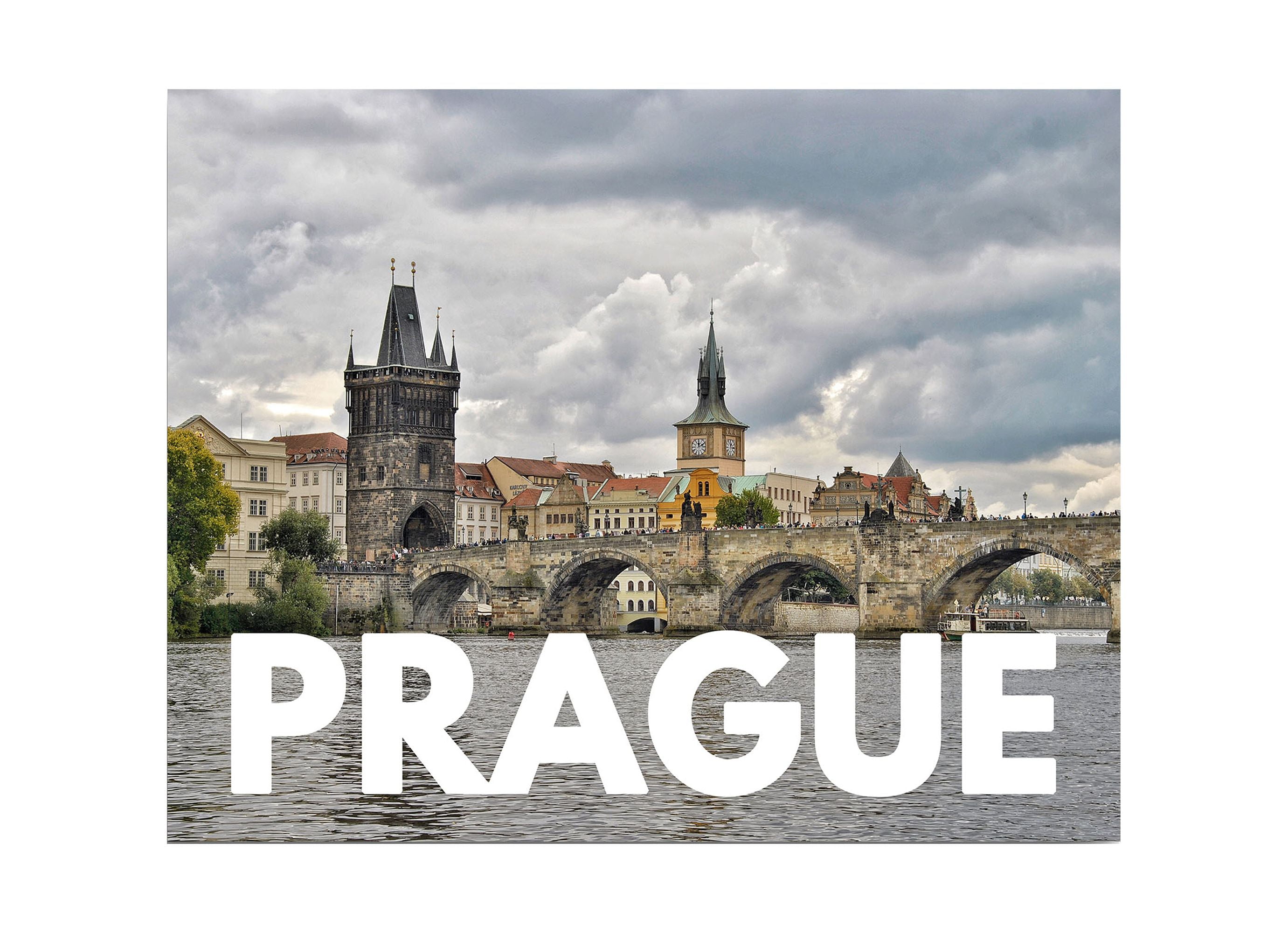 Vivid Pixel Prague Canvas Wall Decor, Wall Art, Office Decor 18x24in ...