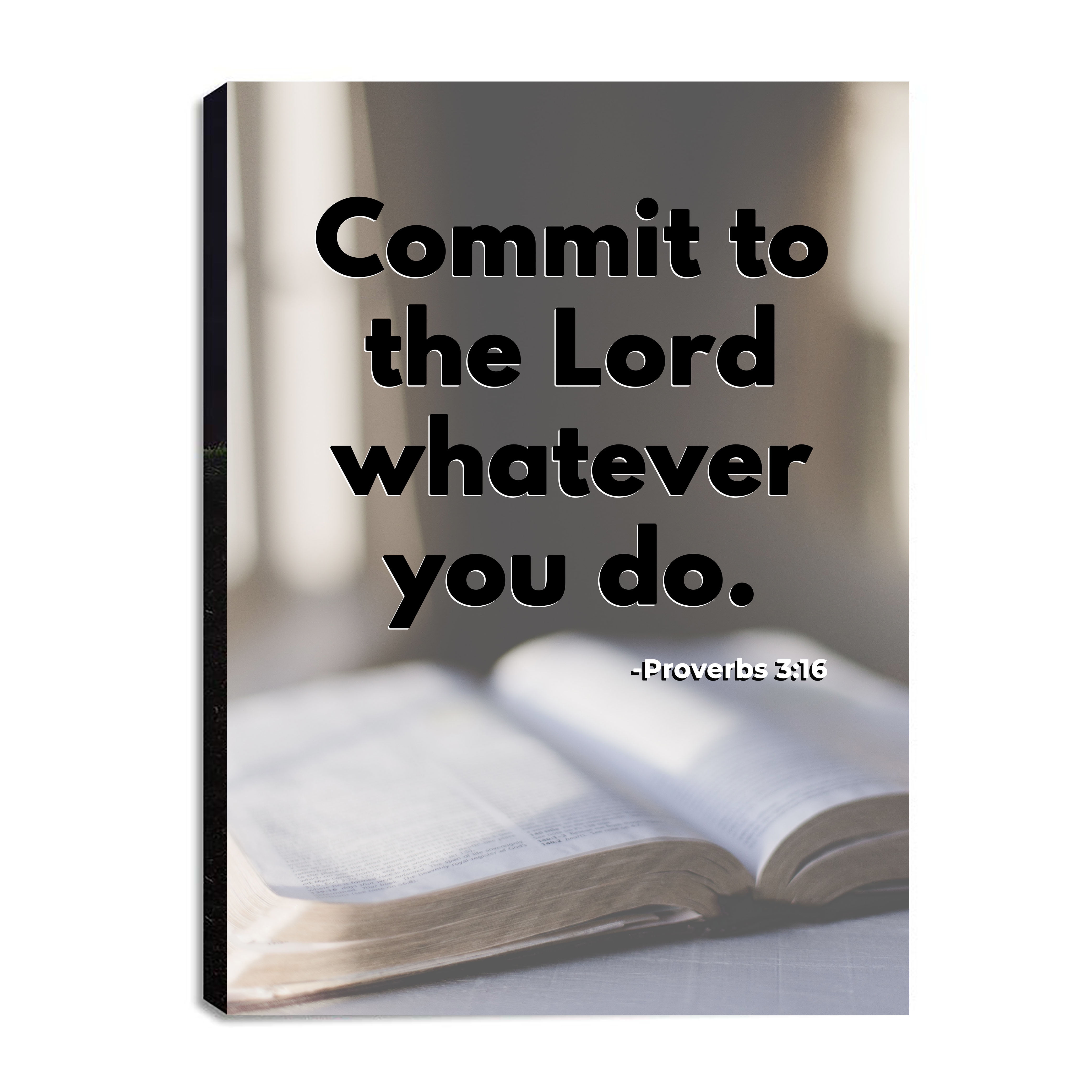 Vivid Pixel Proverbs Canvas Wall Decor, Wall Art, Office Decor 18x24in ...